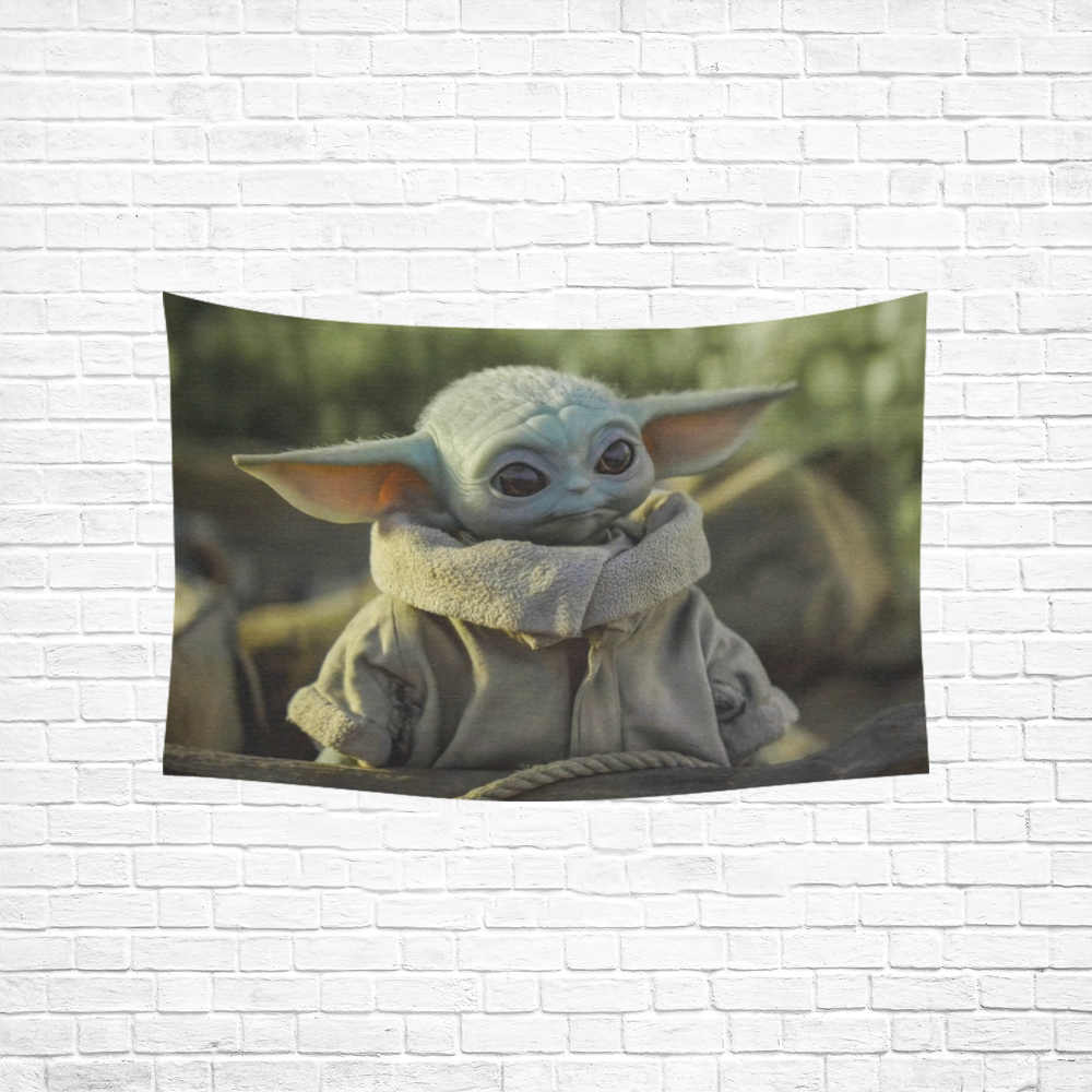 Baby Yoda Wall Mural at Wendy Noland blog