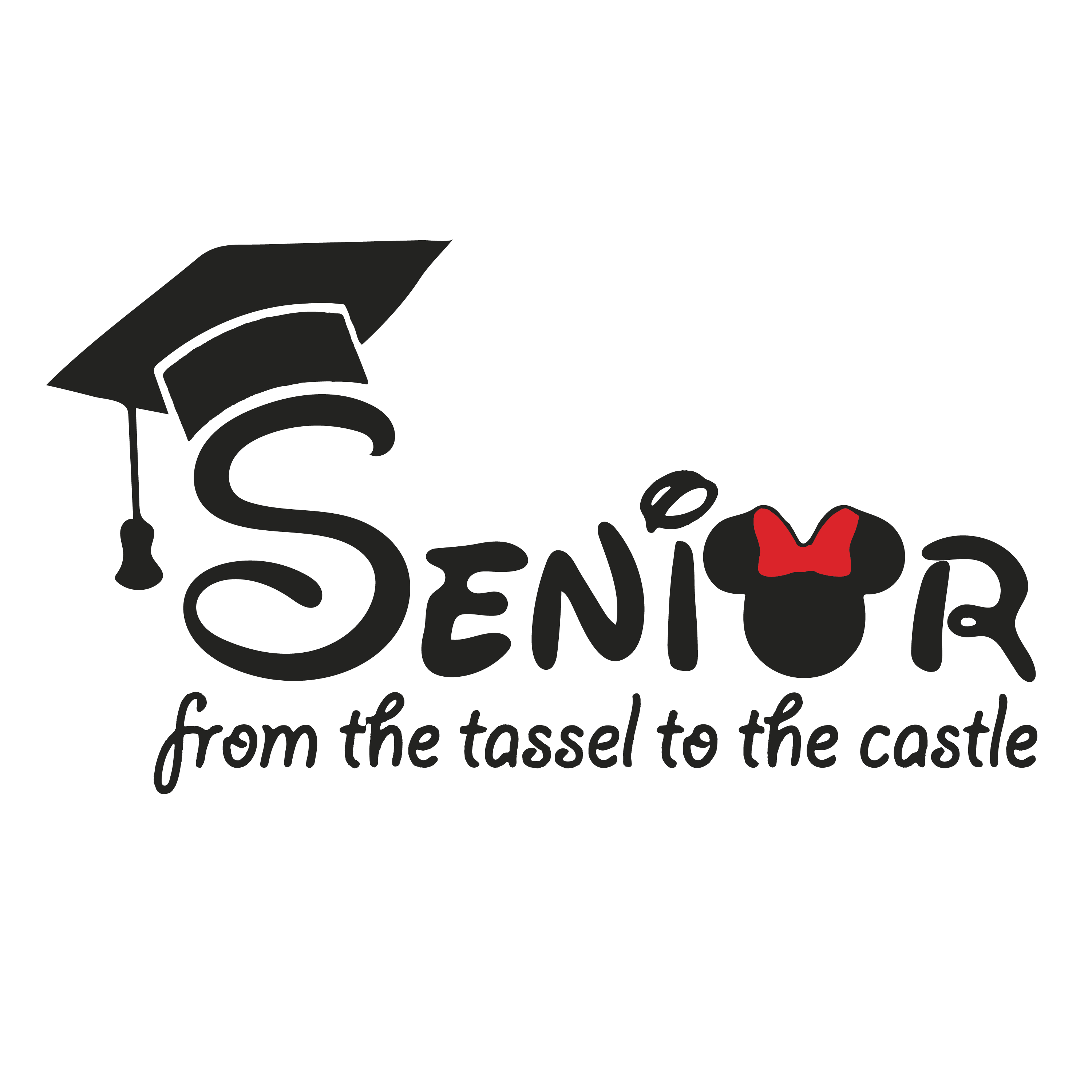 Senior From The Tassel Disney Svg, Love Mickey Svg, Disney | Inspire Uplift