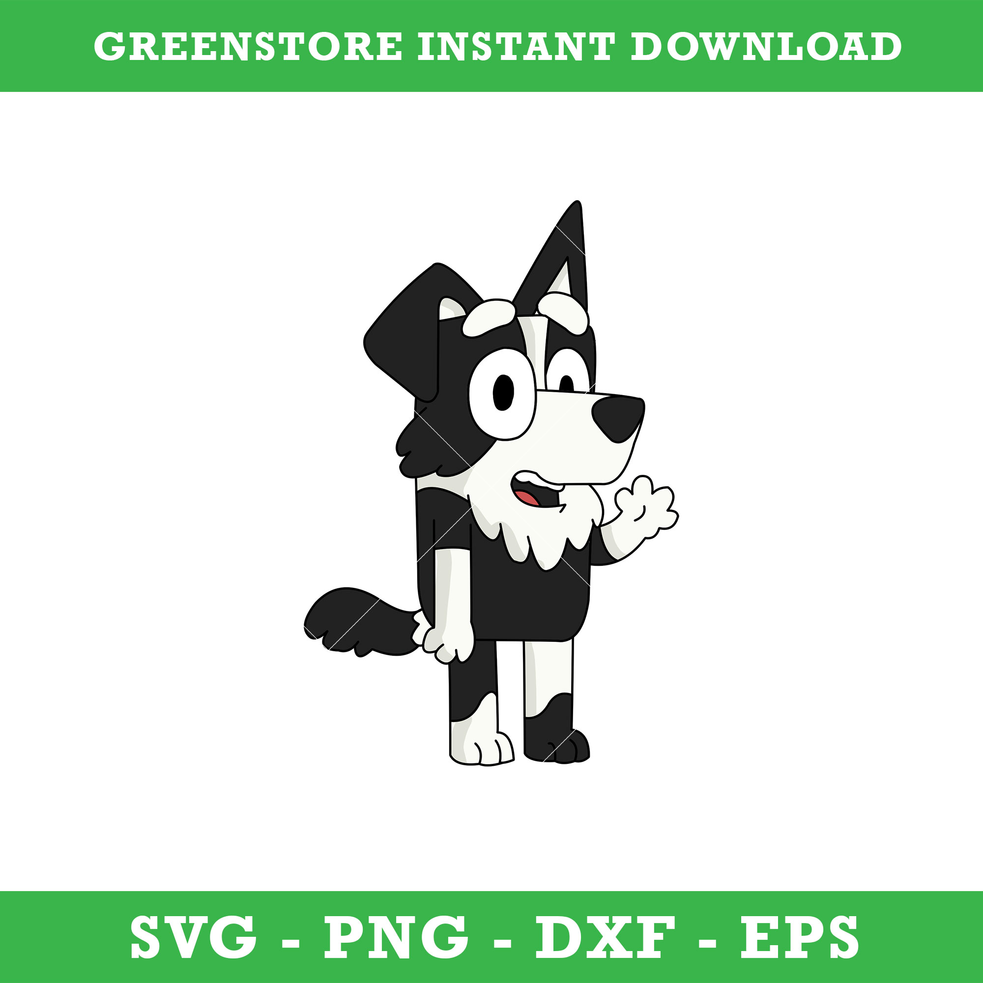 Mackenzie Bluey Svg, Mackenzie Dog Svg, Bluey Svg, Cartoon S - Inspire ...