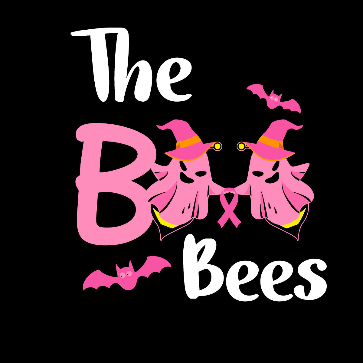 The Boo Bees Breast Cancer Awareness Vector Svg, Pink Warior | Inspire ...