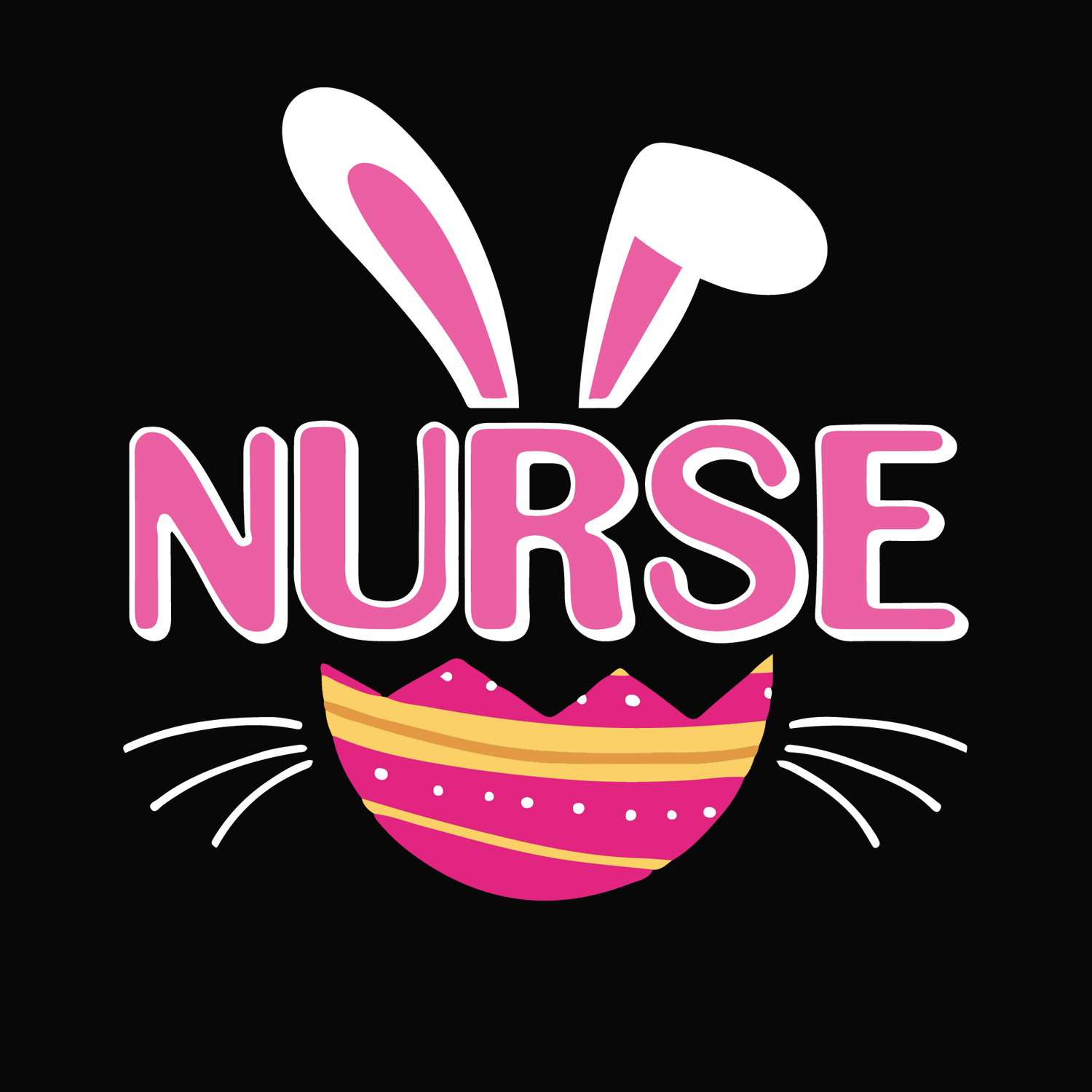 Hoppy Easter Nurse Svg, Bunny Svg, Easter Rabbit Svg, Rabbit - Inspire ...