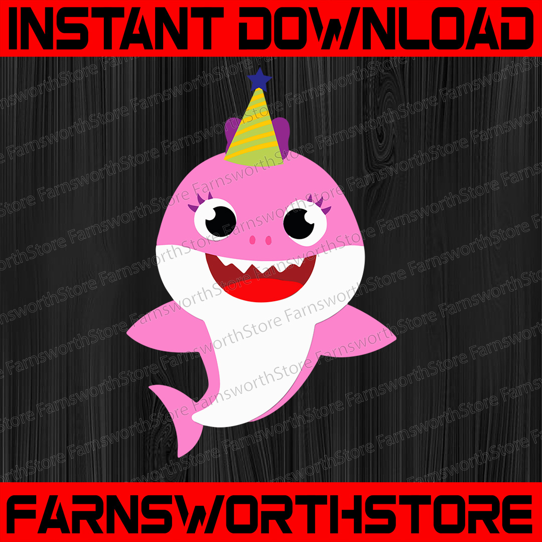 Sister Shark Birthday SVG, Cricut Cut files, Shark Family do | Inspire ...