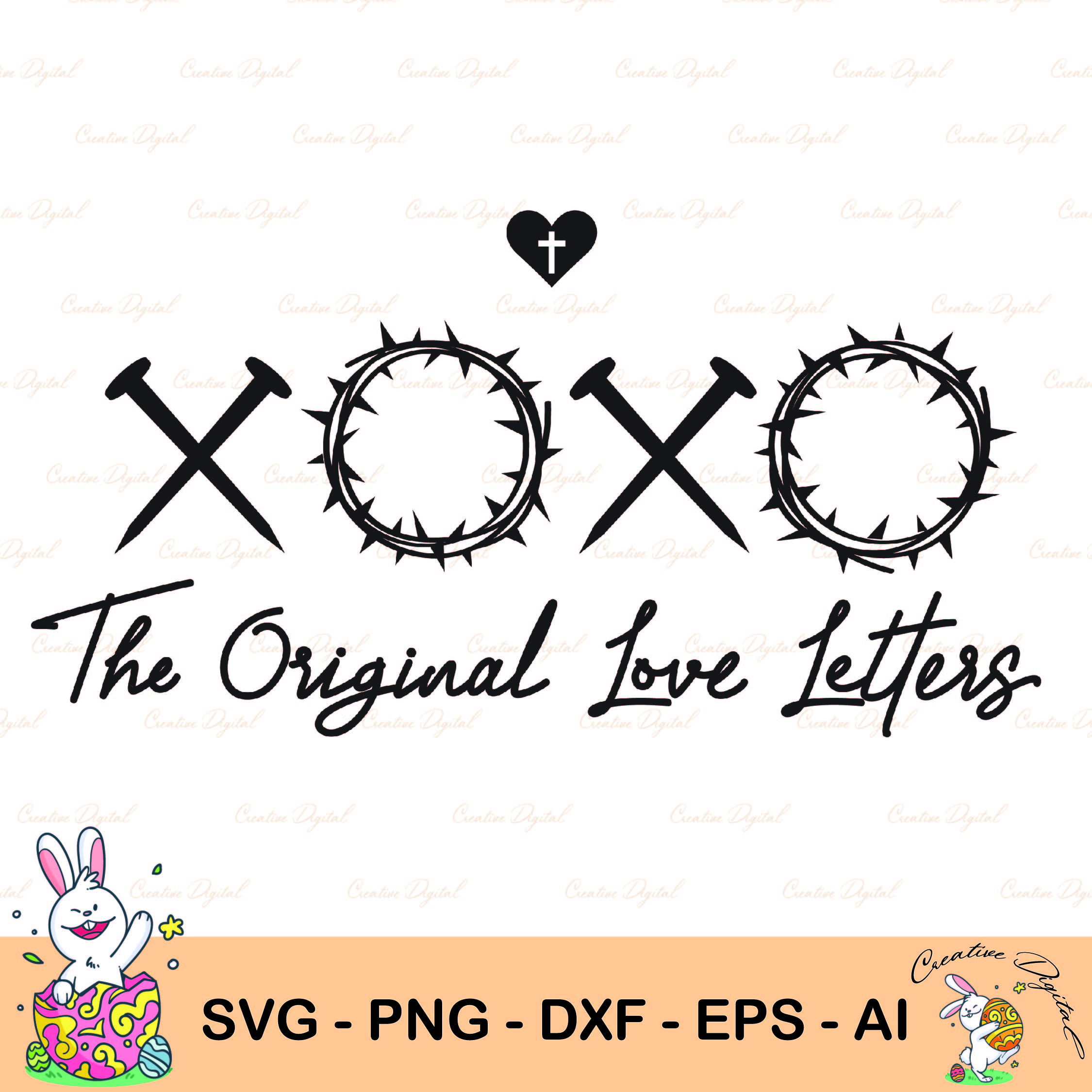 Xoxo The Original Love Letters Svg, Png, Xoxo Svg, Xoxo East | Inspire ...