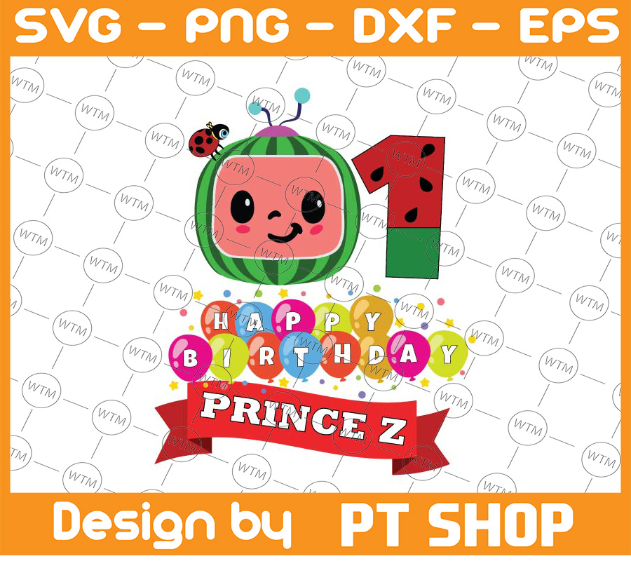 Cocomelon Personalized Name And Ages Birthday SVG PNG, Cocom - Inspire ...