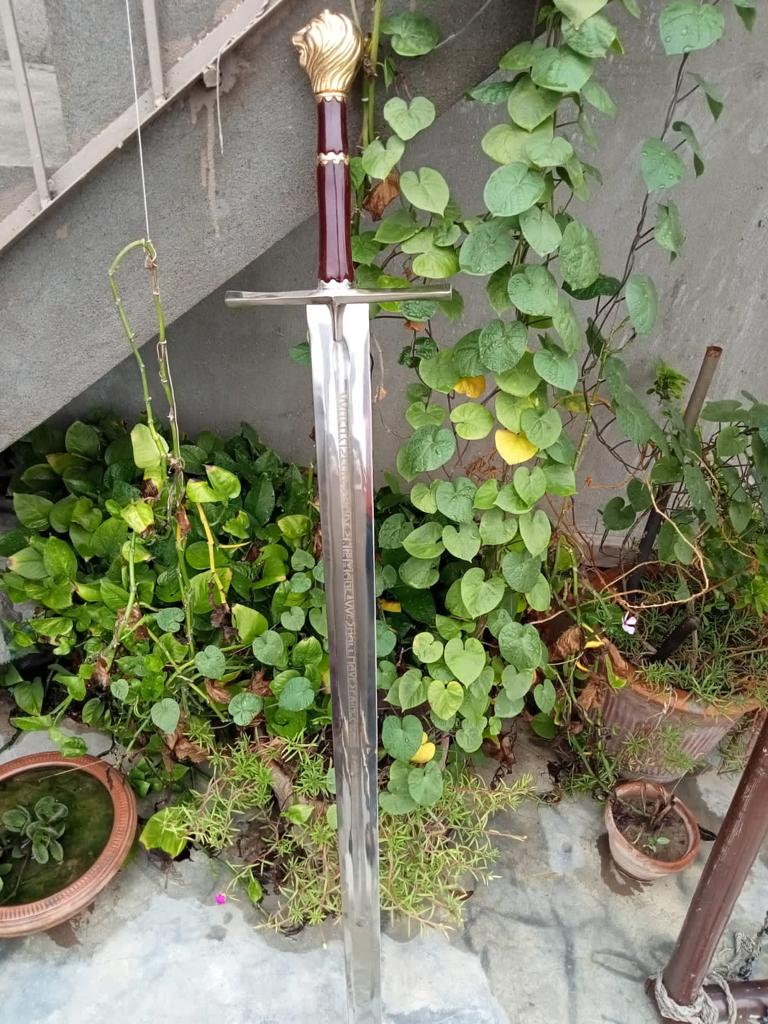 VIKING SWORDS Hand Forged Stainless Steel Battle Ready Sword | Inspire ...