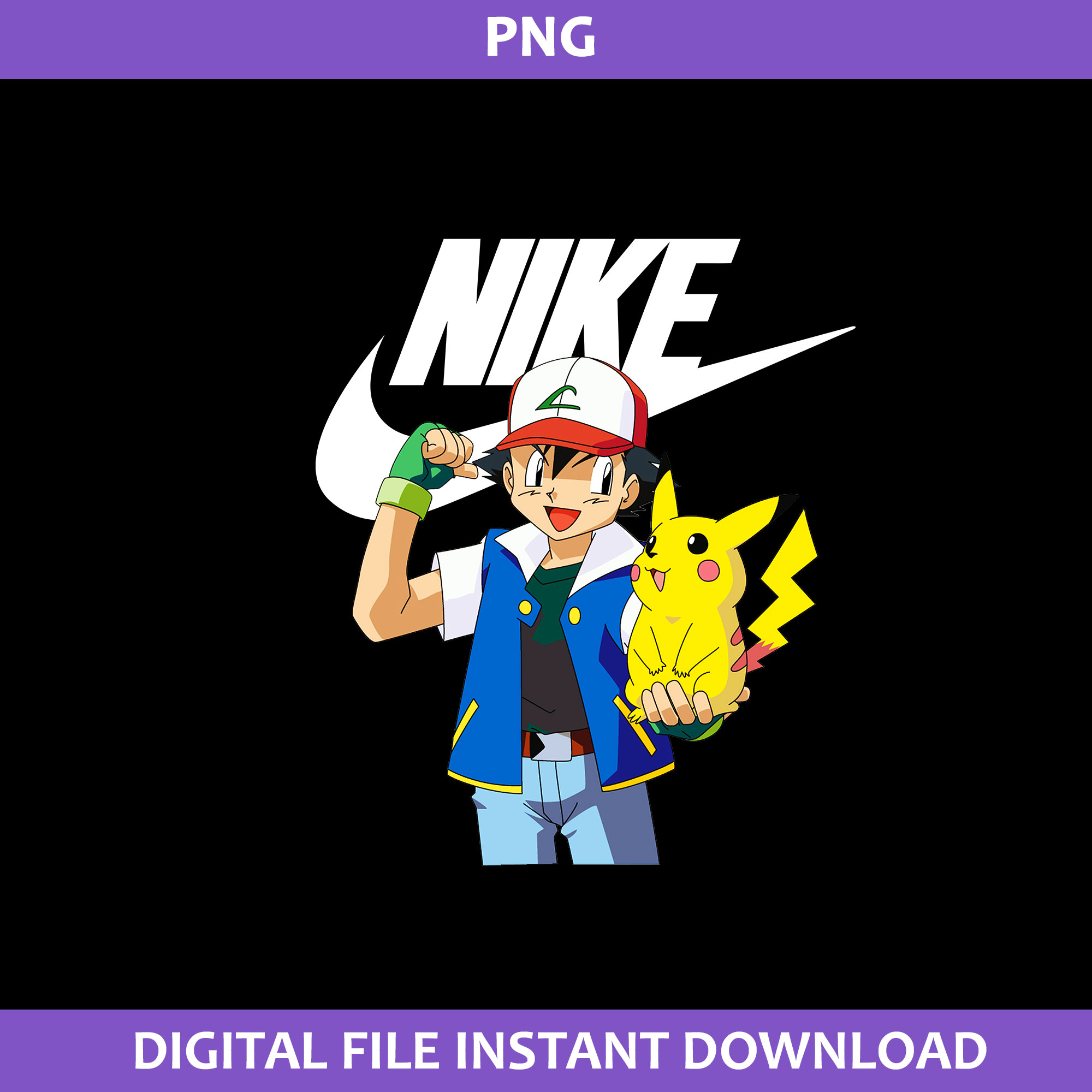 Satoshi And Pikachu Nike Png, Nike Logo , Satoshi And Pikach | Inspire ...