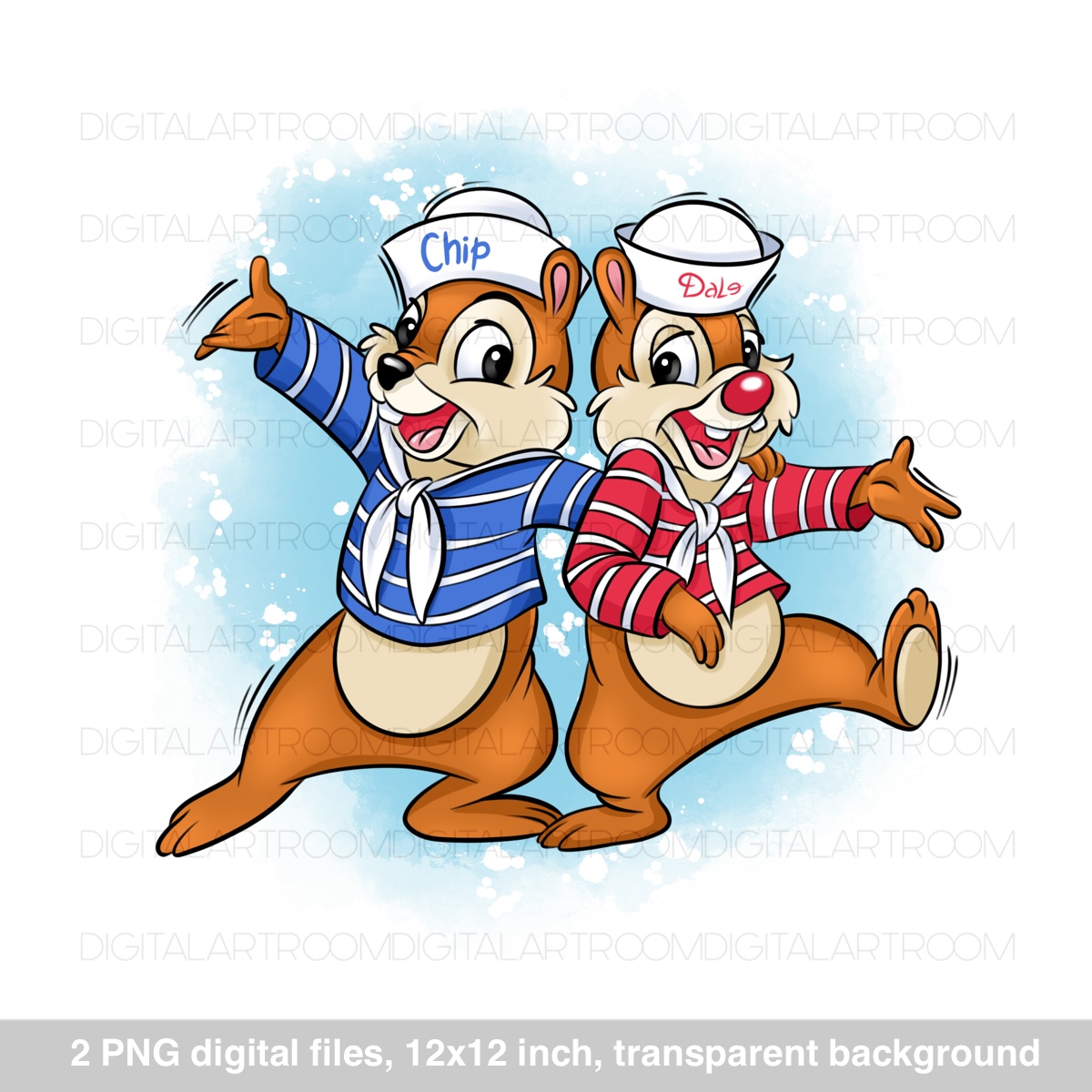 Cruise Line Chip and Dale Png files | Inspire Uplift