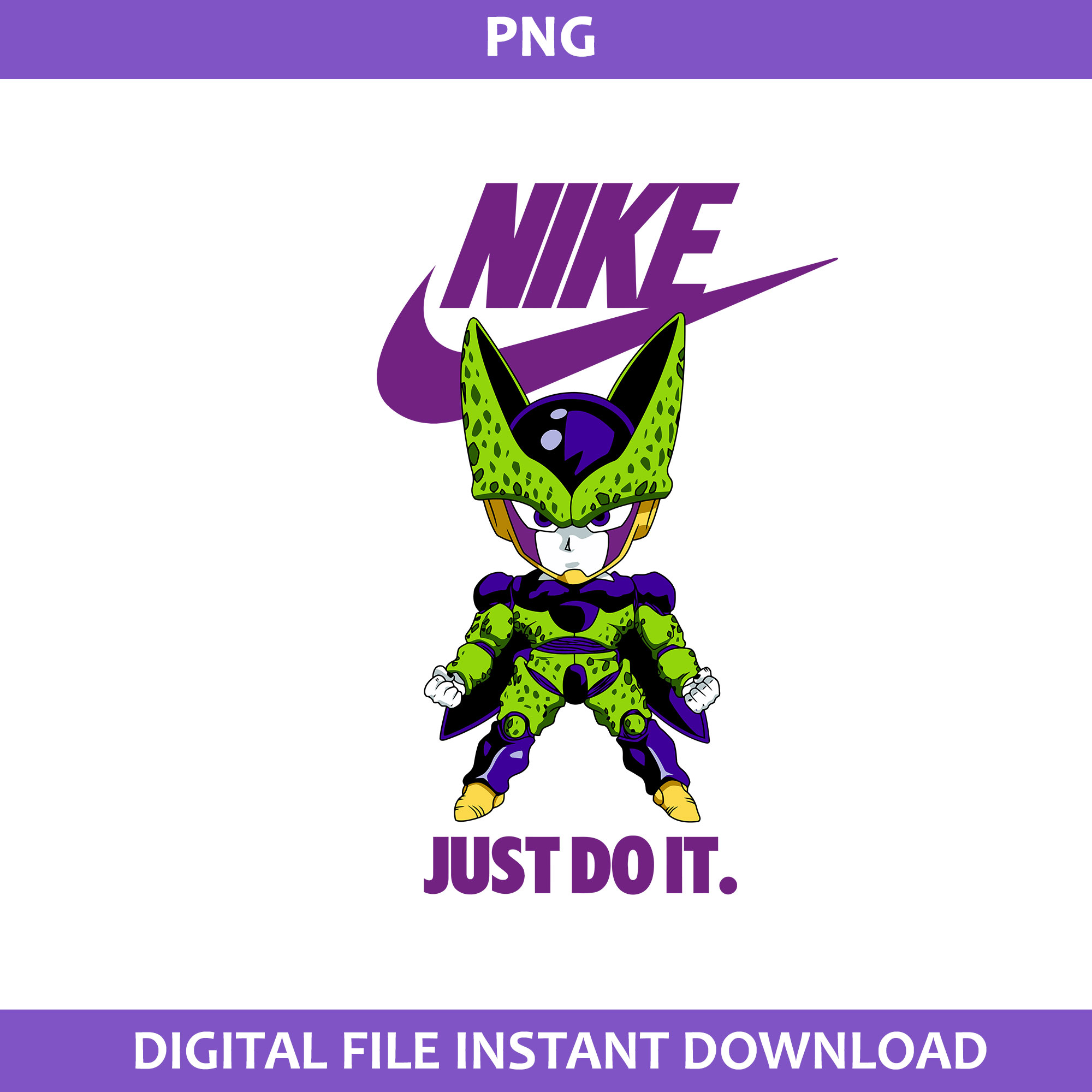 Cell Nike Png, Nike Logo Png, Perfect Cell Png, Drangon Ball | Inspire ...