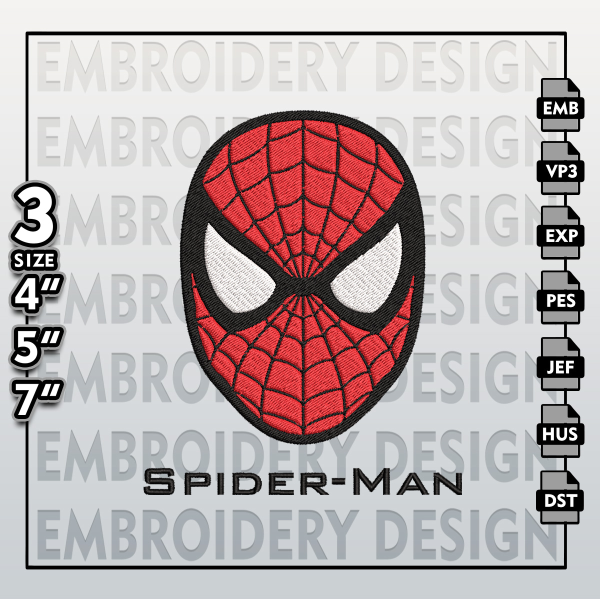Spider Man Movie Embroidery Designs, Marvel Comics Embroide | Inspire ...