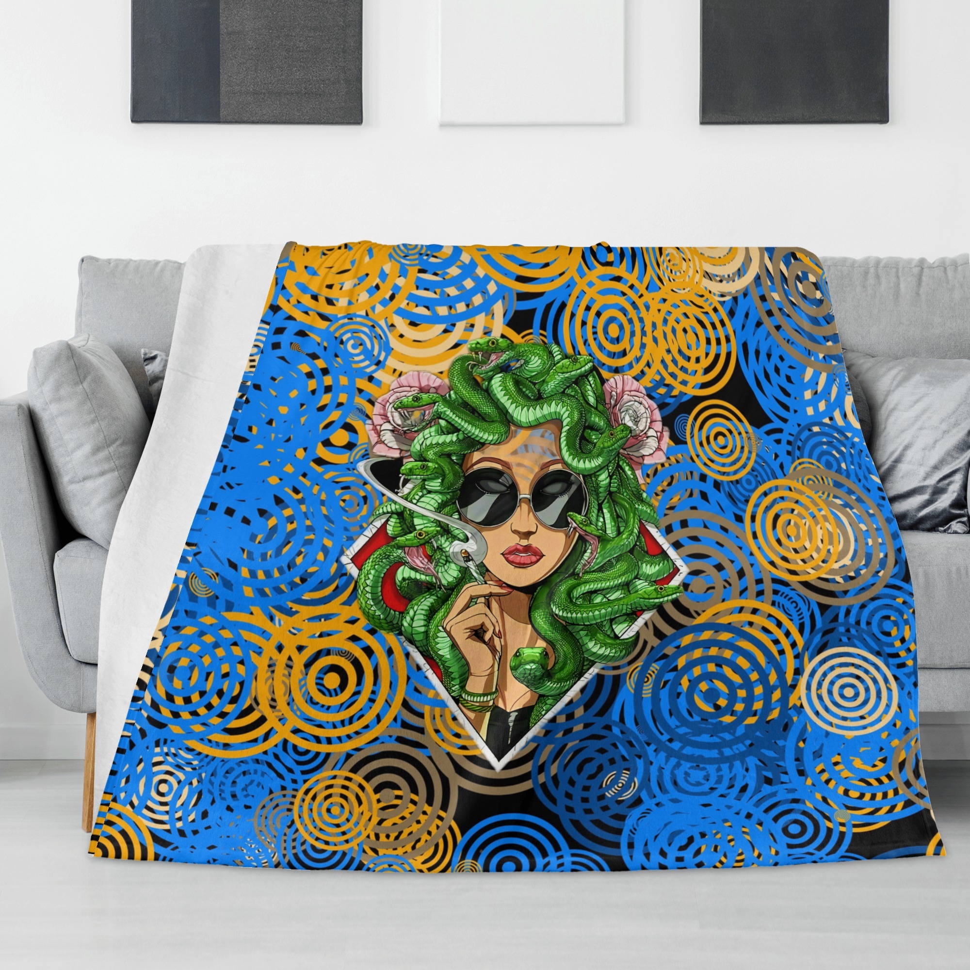 Flannel Breathable Blanket 4 Sizes Ancient Greek mythology i | Inspire ...