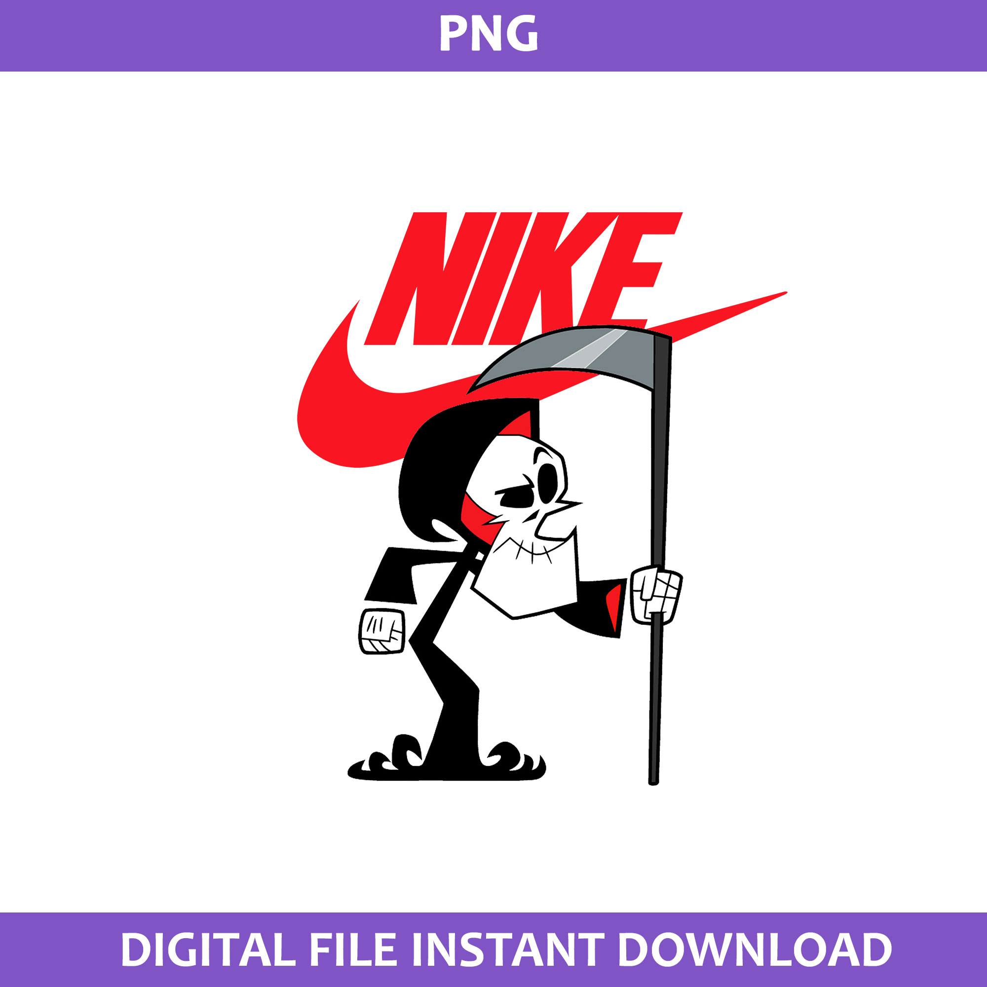 Grim With Nike Logo Png, Nike Logo Png, Grim Png, Nike Horro | Inspire ...