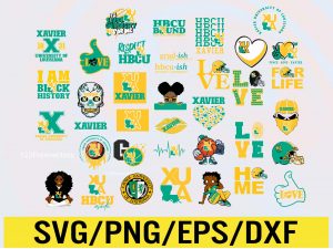 HBCU Logo Designs HBCU Collection, SVG, PNG, EPS, DXF | Inspire Uplift