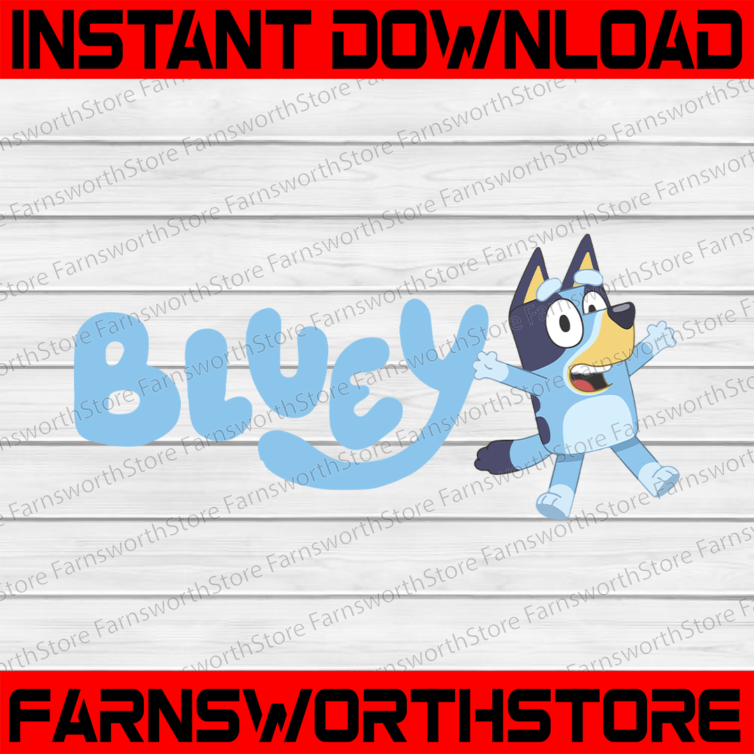 Bluey Custom Name svg, bluey svg, heeled family svg, bingo | Inspire Uplift
