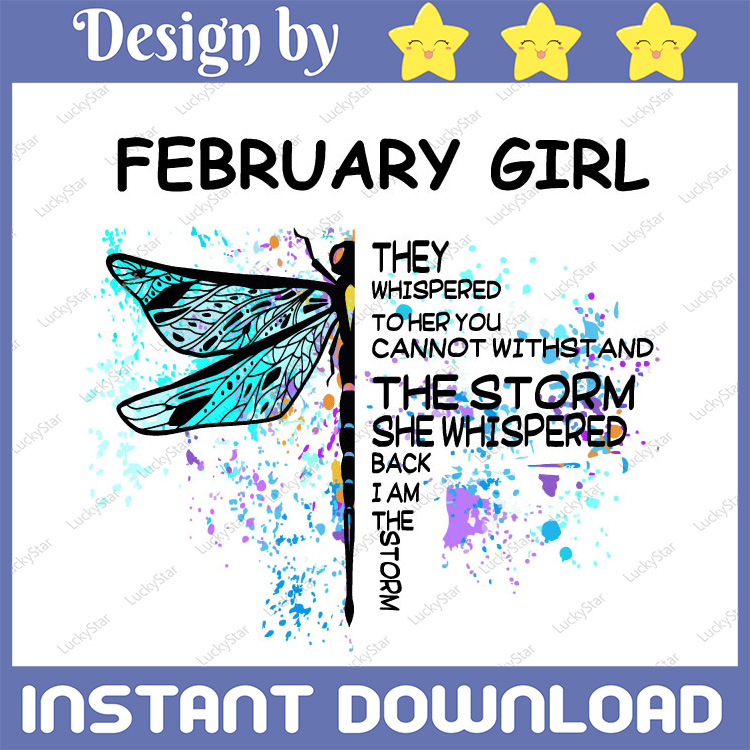 February Girl Hippie - Whisper Words Of Wisdom PNG, Birthday | Inspire ...