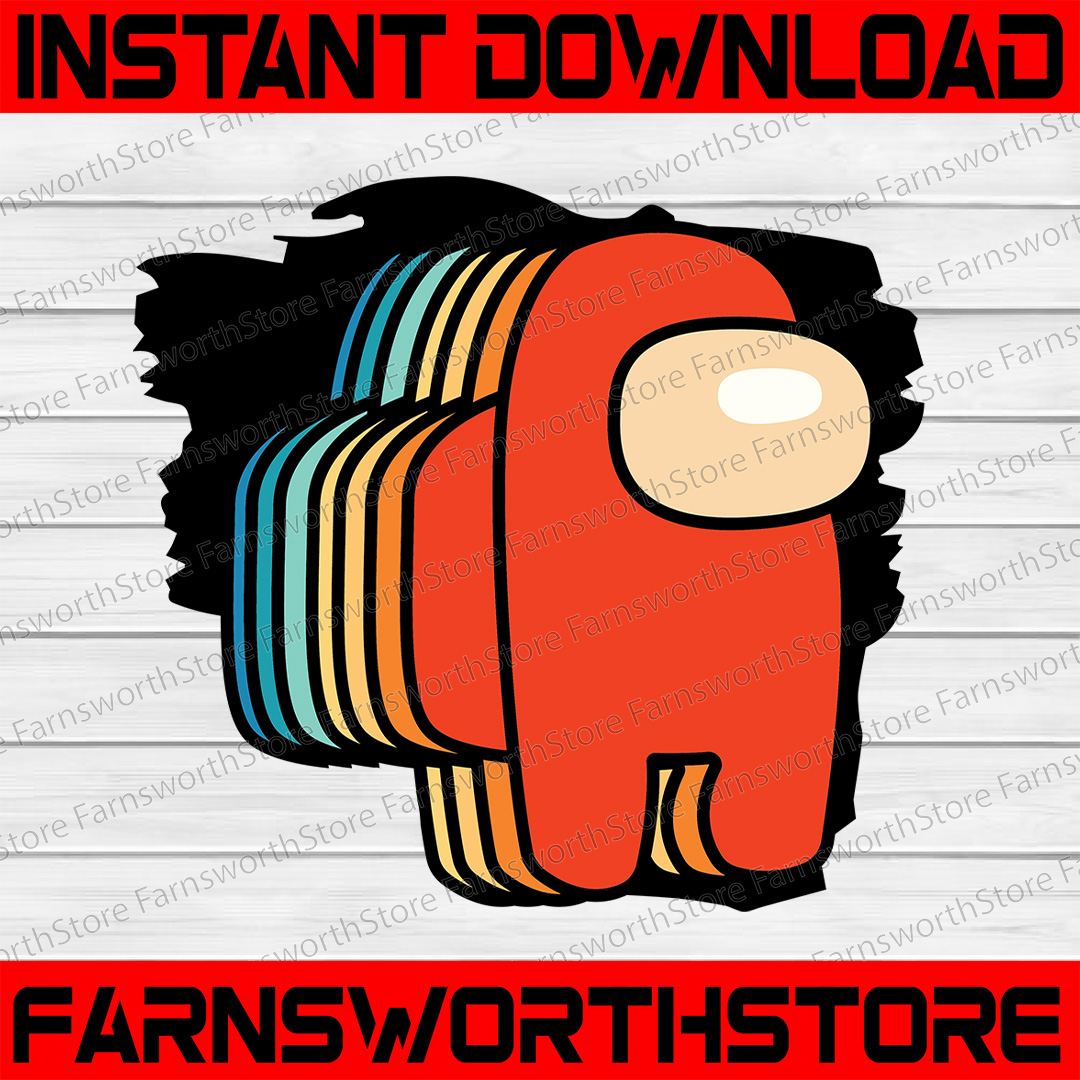 Imposter Among Game Us Sus svg png dxf eps digital download | Inspire ...