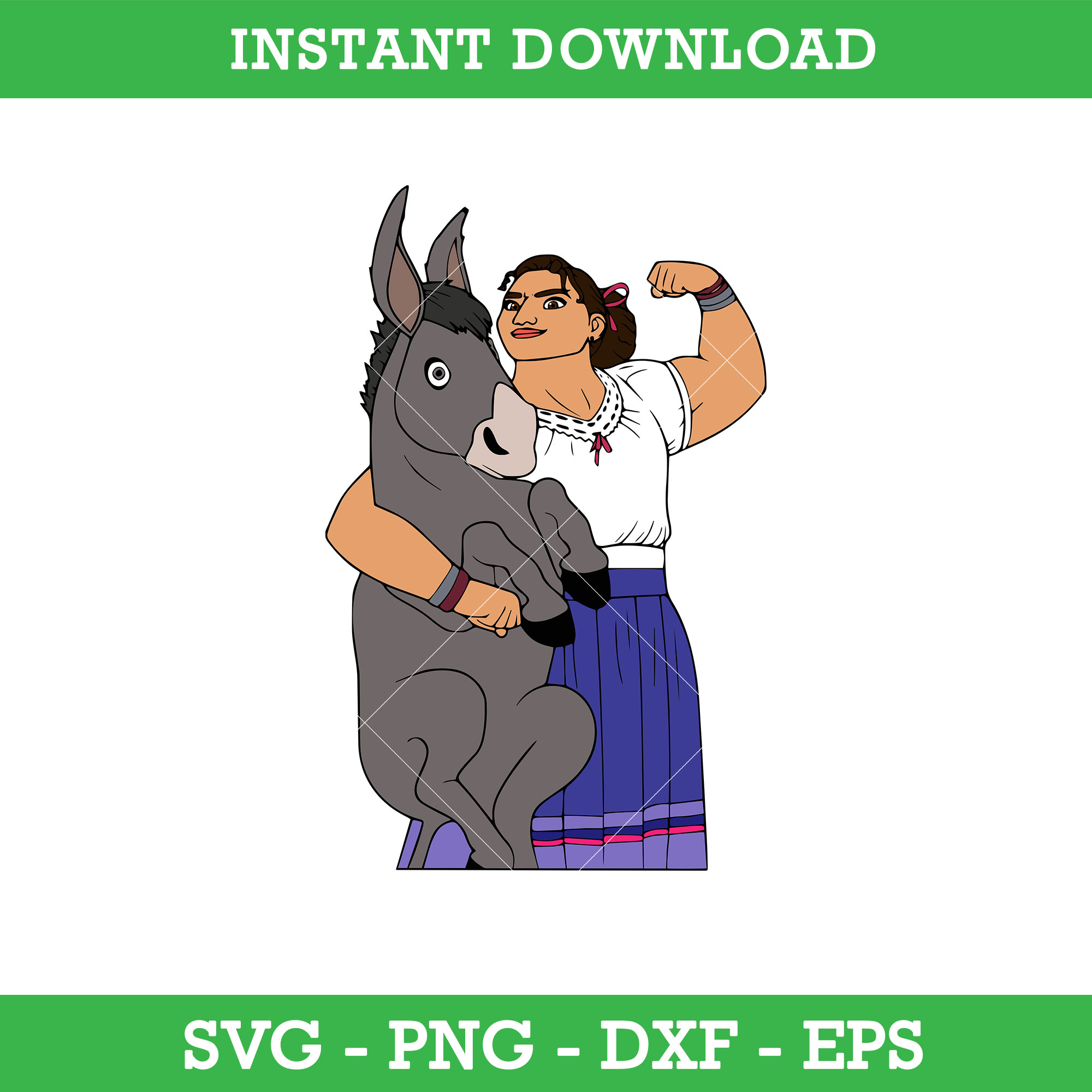 Luisa Madrigal Svg, Luisa Encanto Svg, Encanto Svg, Disney S | Inspire ...