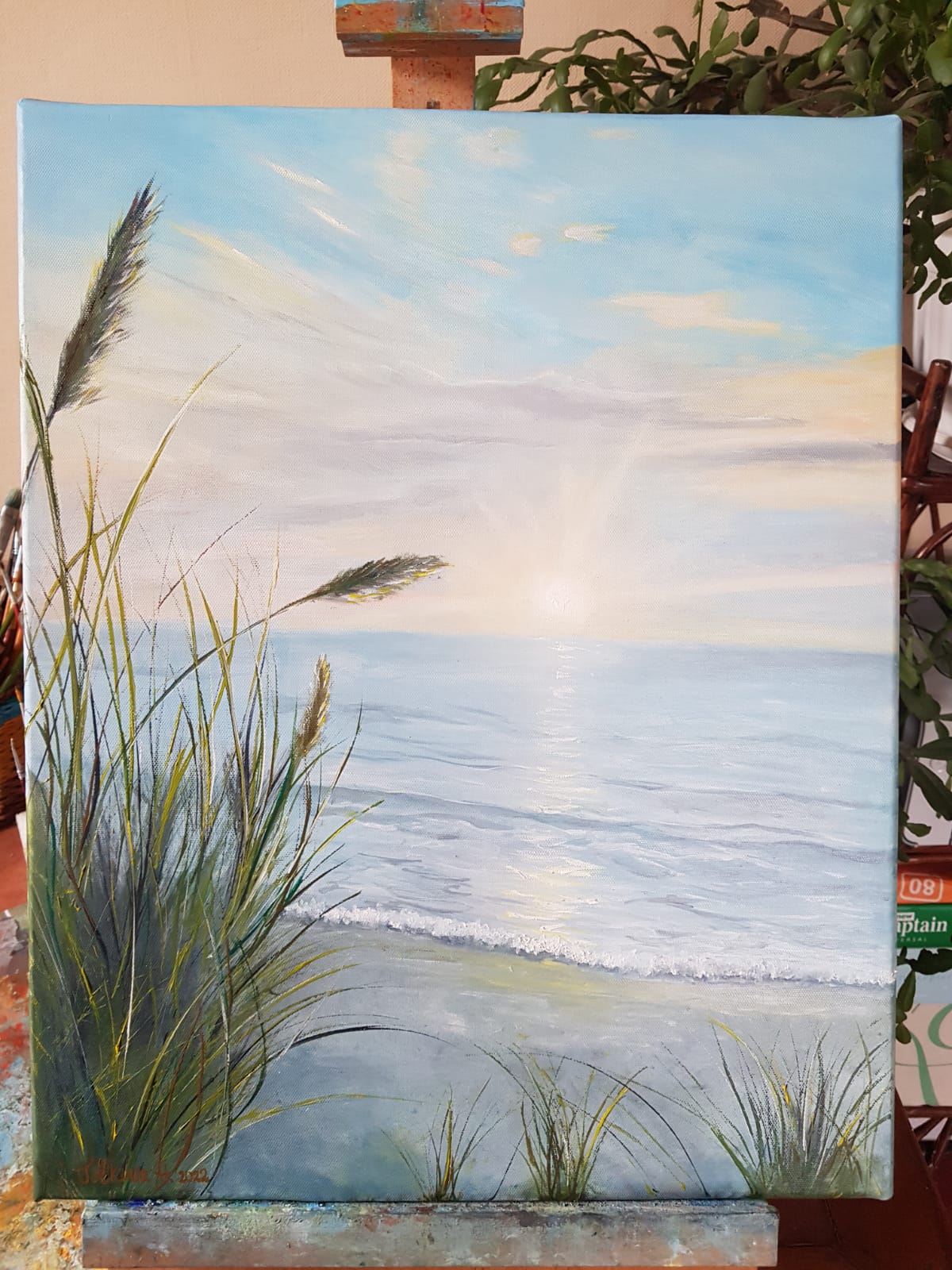 Ocean Painting Original Art Ocean Wall Art Oil Painting Sea | Inspire ...