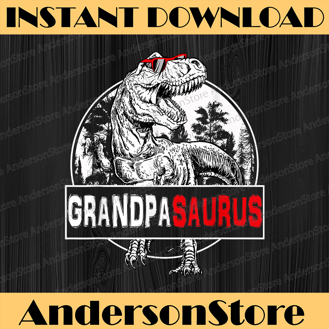 Father's Day Grandpasaurus T rex Dinosaur Grandpa Saurus Bes - Inspire ...