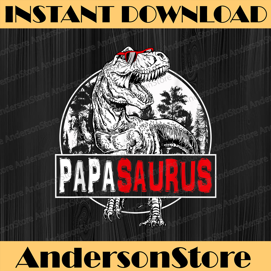 Father's Day PAPAsaurus T rex Dinosaur Funny PAPA Saurus Bes - Inspire ...