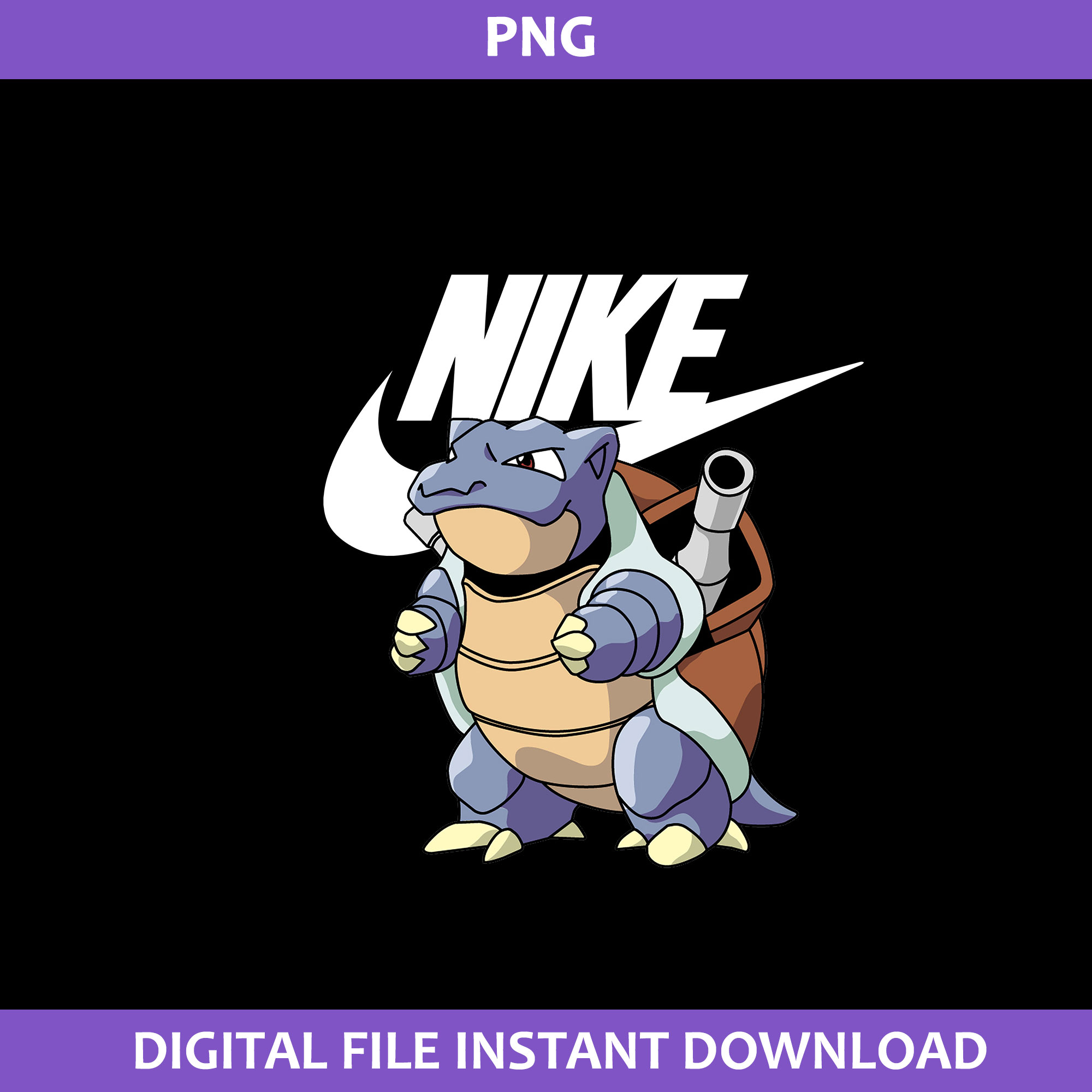 Blastoise Nike Png, Blastoise Swoosh Png, Nike Logo Png, Pok | Inspire ...