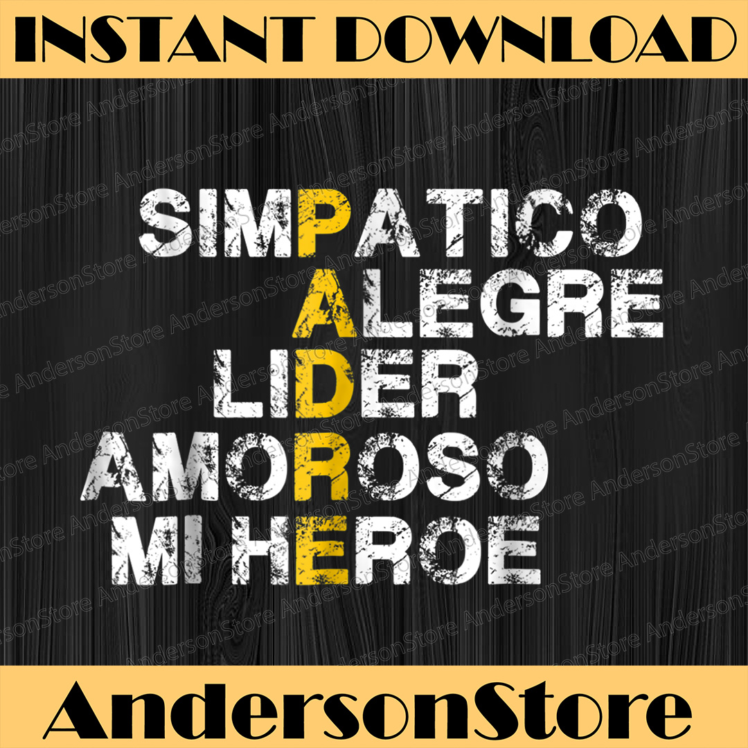 Spanish acronym for father's day Best Dad Daddy Father's Day | Inspire ...