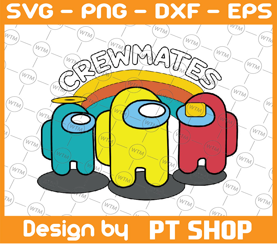 Crewmates Imposter Among Game Us Sus Funny Crewmates svg png | Inspire ...