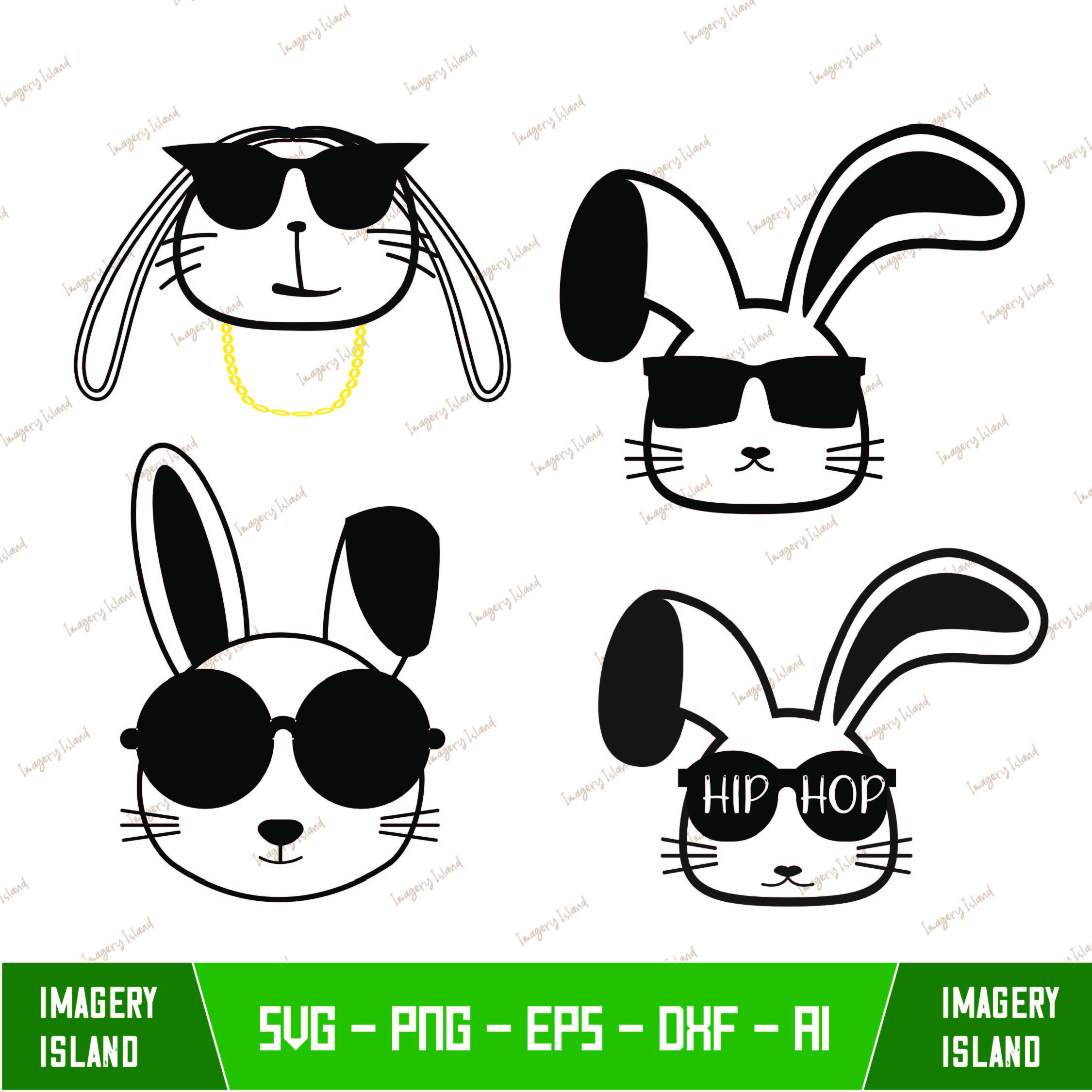 Cool Bunny Easter Bundle, Cool Bunny Svg, Bunny For Shirt , | Inspire Uplift