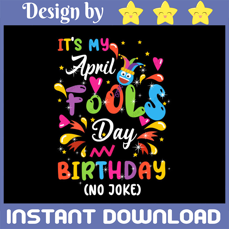 Queen Born on April 1st April Fools Day Birthday Svg, Happy | Inspire ...