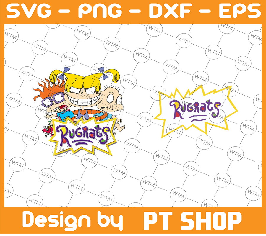 Rugrats Logo SVG, png, dxf, Cricut, Silhouette Cut File, Ins | Inspire ...