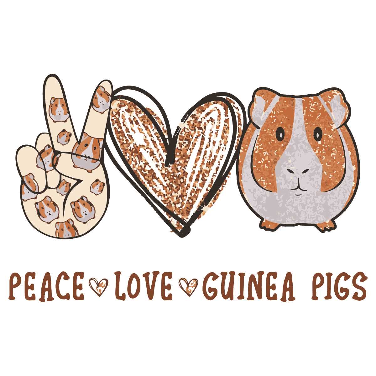 Peace Love Guinea Pigs Svg, Trending Svg, Peace Svg, Love Sv | Inspire ...