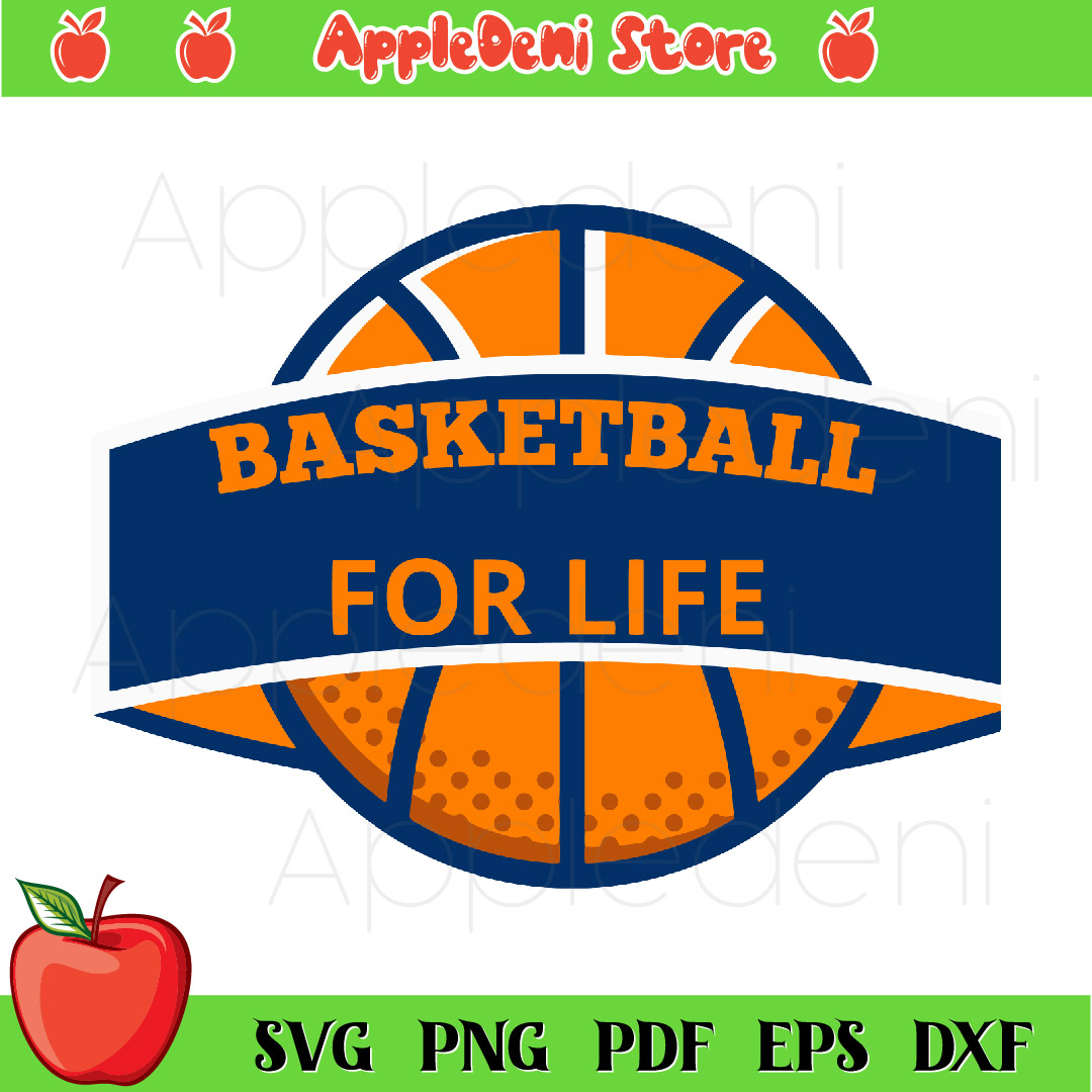 BASKETBALL FOR LIFE Svg, Sport Svg, Basketball Svg, Basketba | Inspire ...