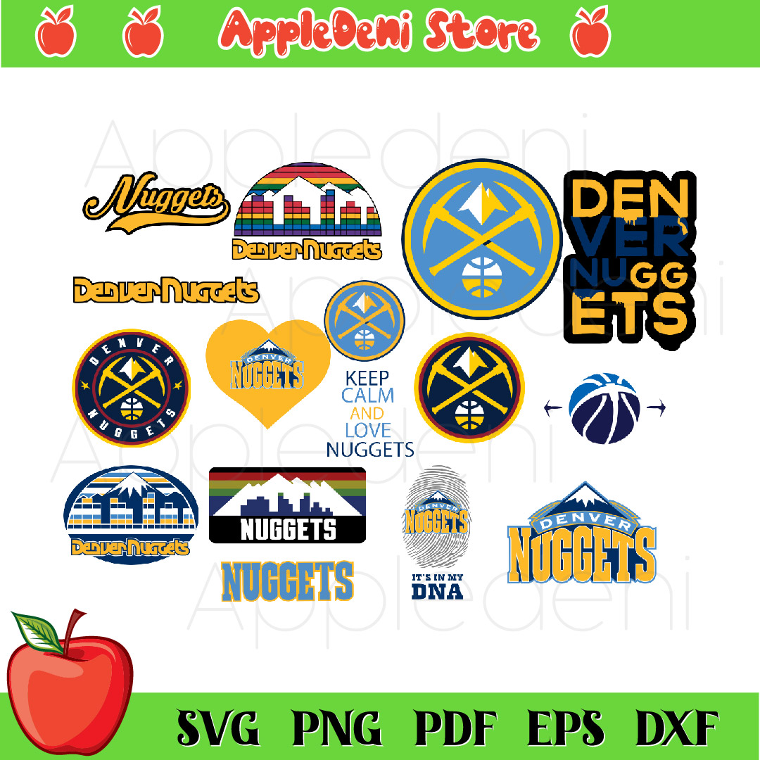 Denver Nuggets Vector, Sport Svg, Sport Basketball Team Svg, | Inspire ...