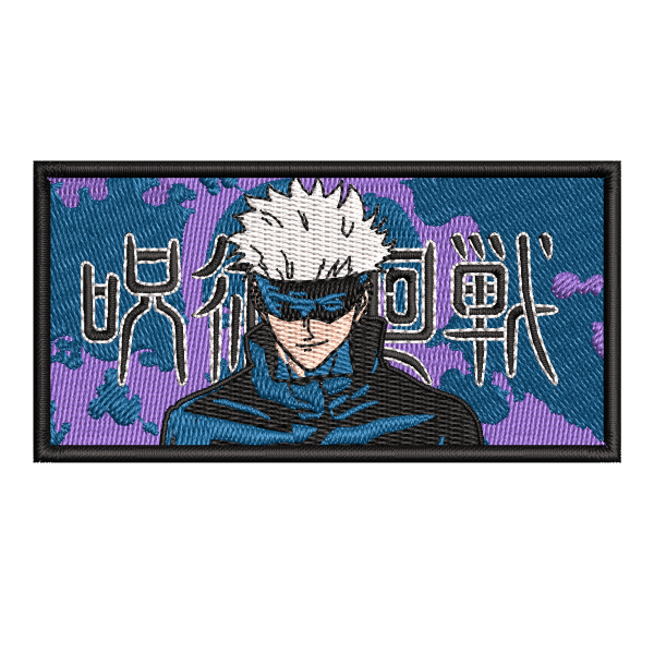 Gojo Jujutsu Kaisen Embroidery Design Download File Fabric M | Inspire ...