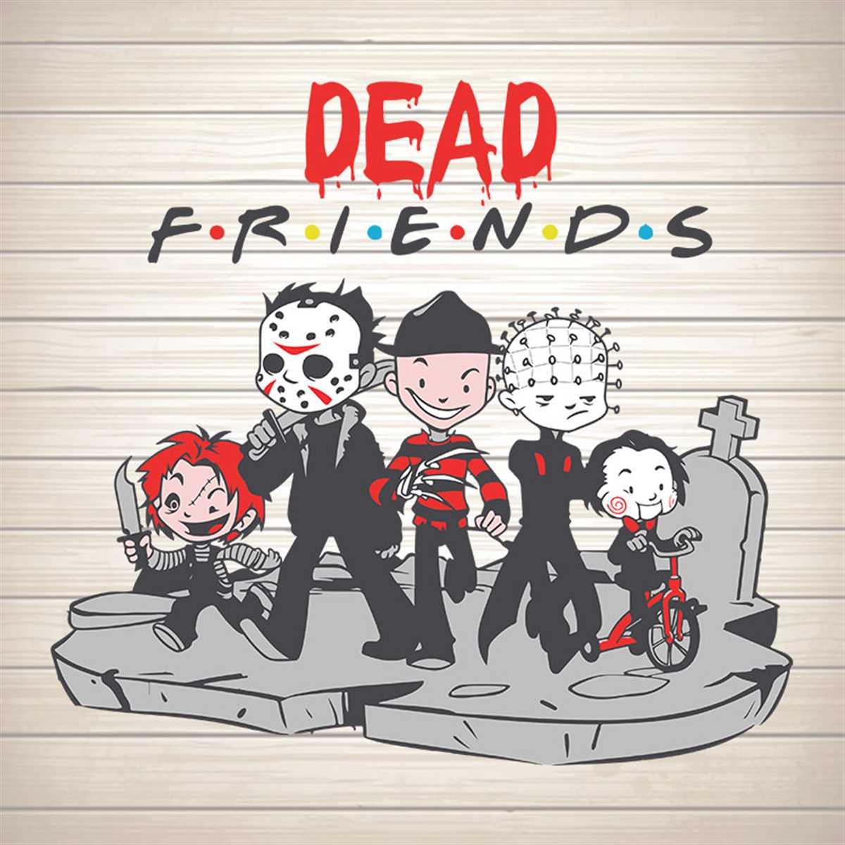 Horror Dead Friends, Creepy movie, Horror png, Horror svg, H | Inspire ...