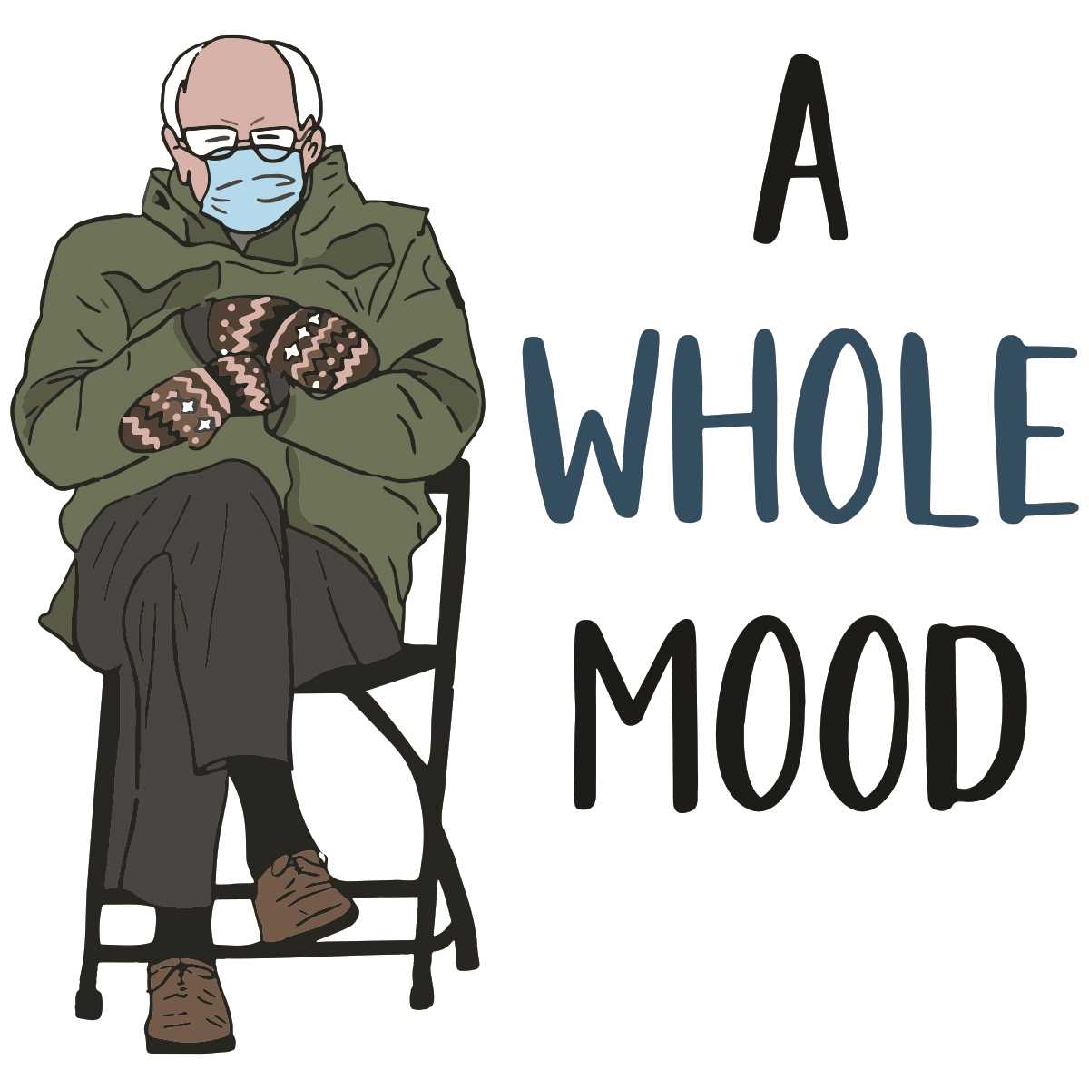 A Whole Mood Svg, Trending Svg, Bernie Sanders Svg, Quaranti | Inspire ...