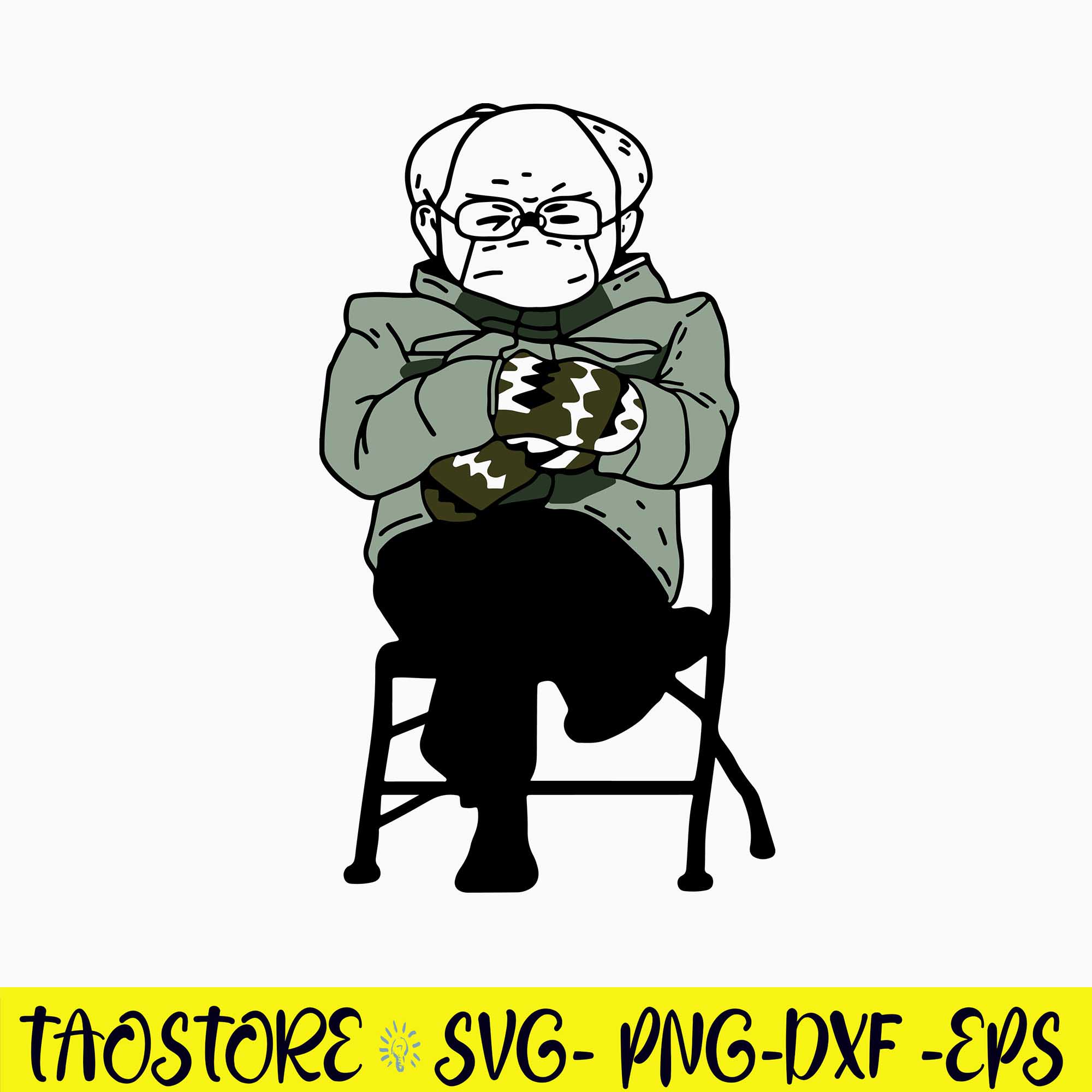 Bernie Sanders 2021 Bernie Sander The 46th President Svg, B | Inspire ...