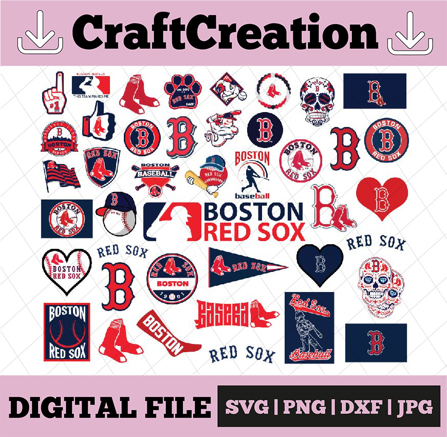 41 Files Boston Red Sox svg bundle, boston clipart ,red sox | Inspire ...