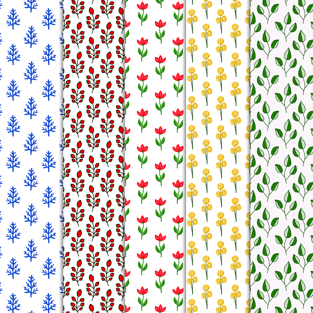 Digital seamless colorful scrapbooking paper | Inspire Uplift