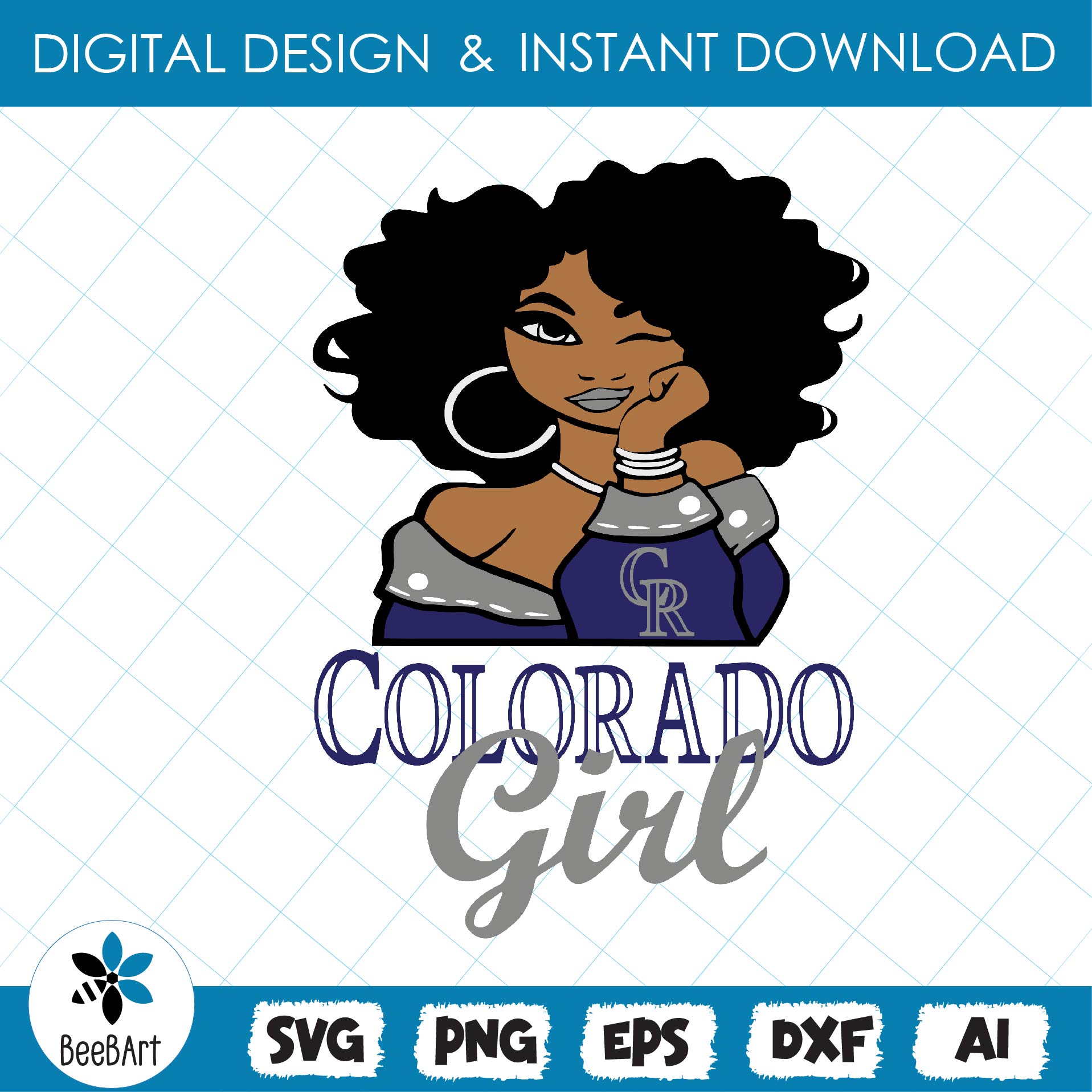 Colorado Rockies Girl, Cut Files, Baseball svg, png , eps , | Inspire ...