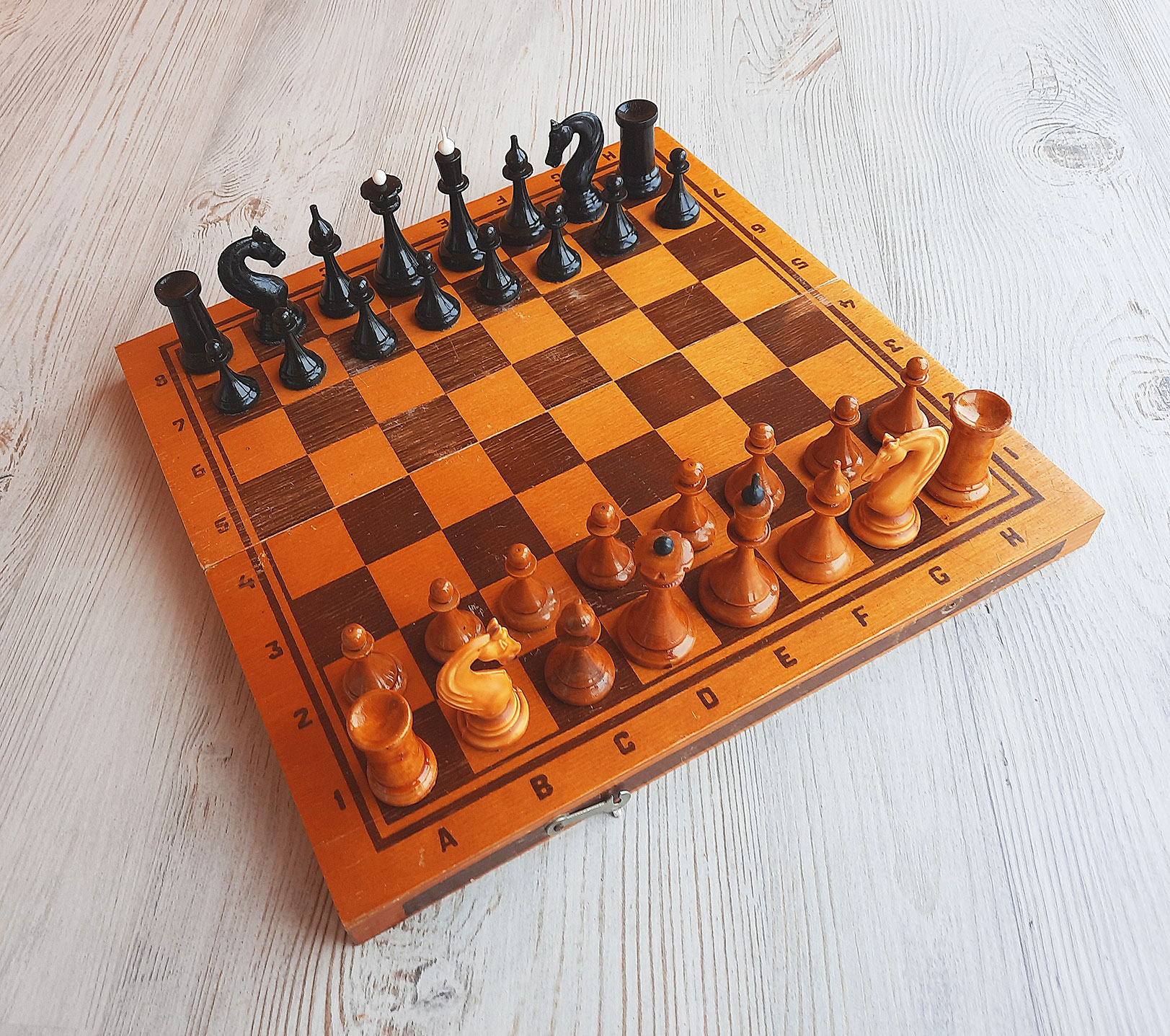 Small Mordovian 1960s wooden chess set USSR - Soviet chess s | Inspire ...