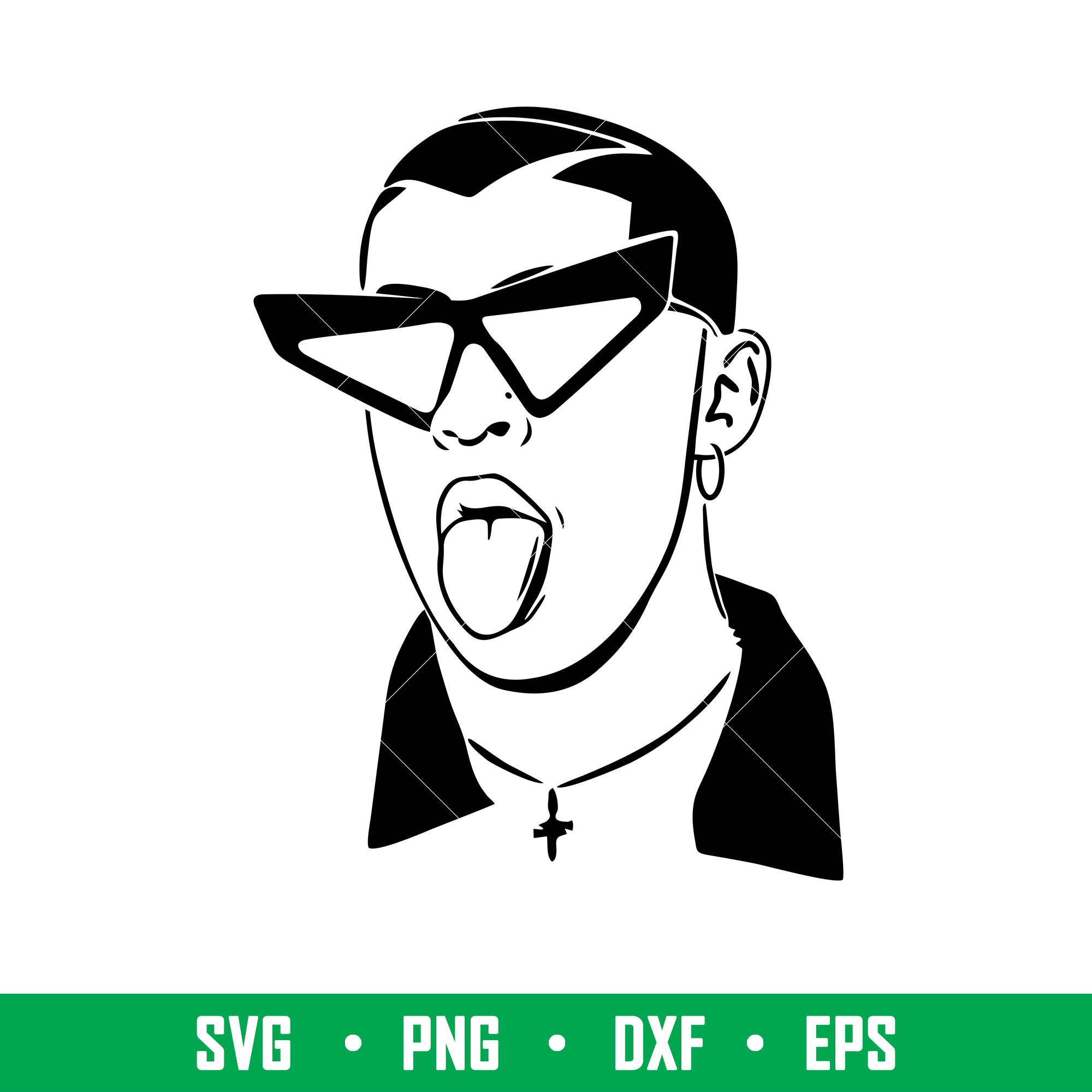 Bad Bunny 2, Bad Bunny Svg, Yo Perreo Sola Svg, Bad bunny lo - Inspire ...