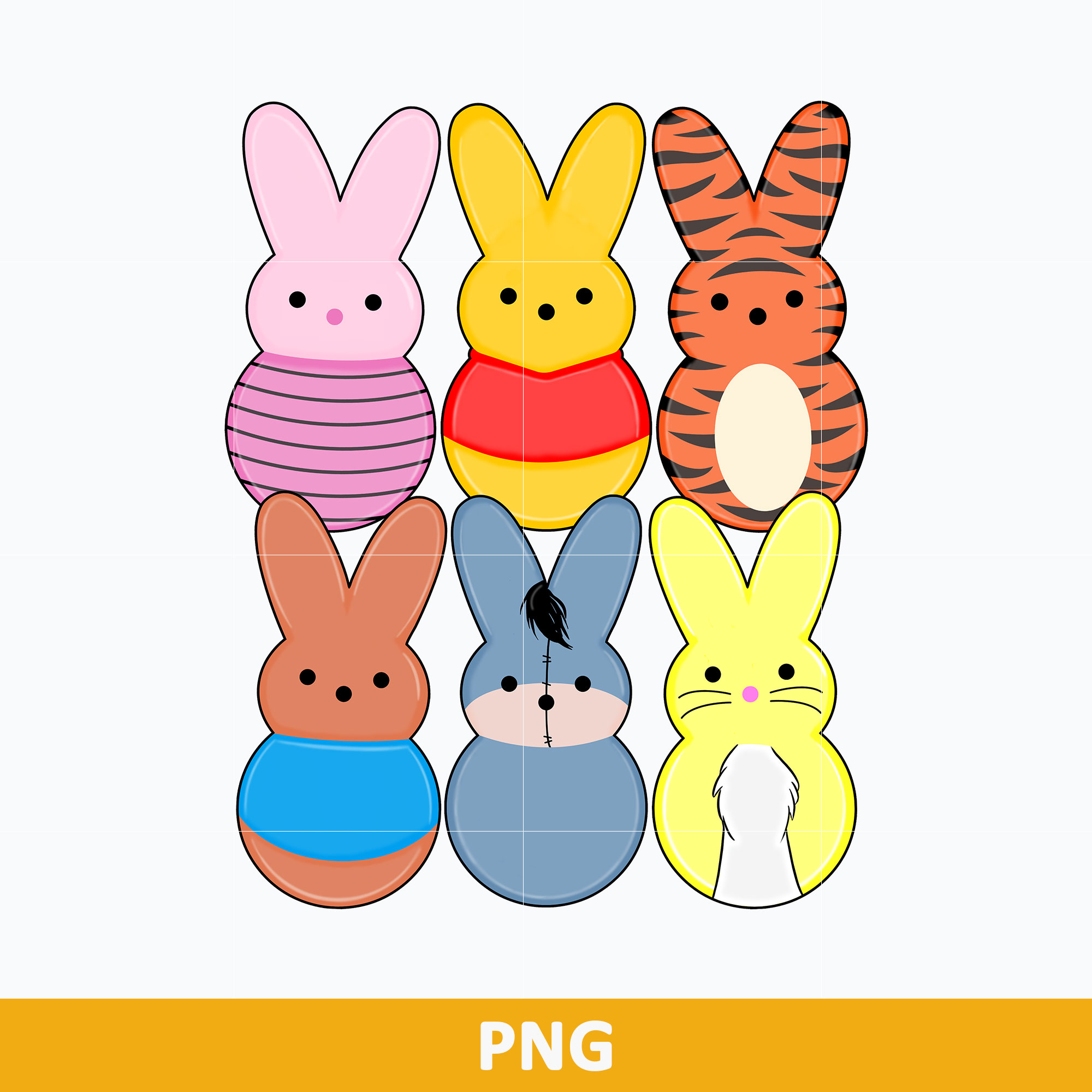 Easter Winnie The Pooh Png, Easter Bunny Png, Winnie The Poo | Inspire ...
