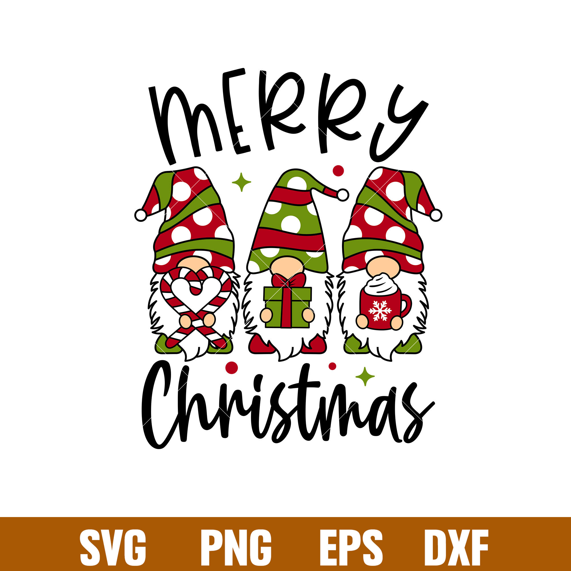 Merry Christmas Gnome,Merry Christmas Gnome Svg, Christmas L | Inspire ...