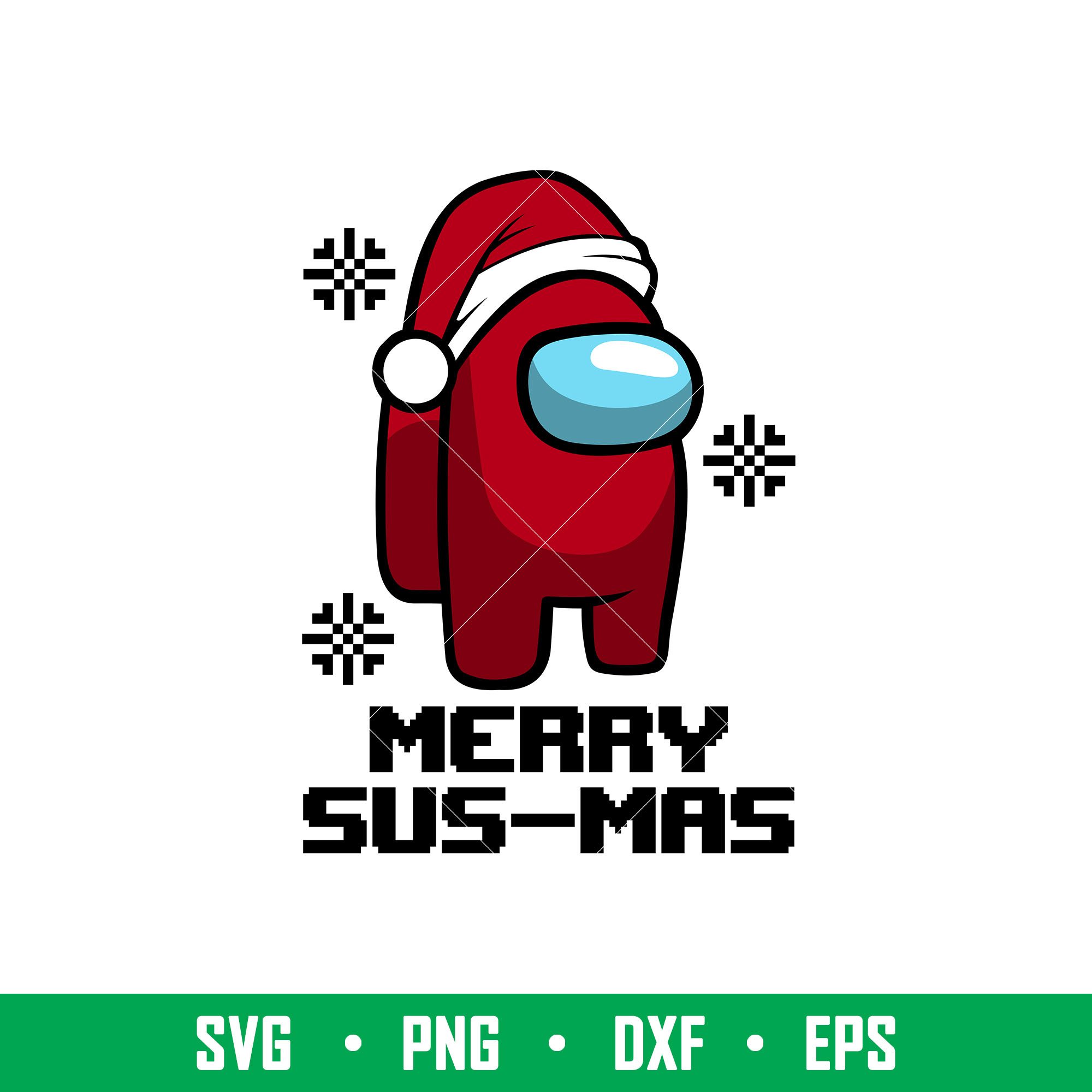 Merry Sus Mas, Merry Sus-Mas Svg, Among Imposter Svg, Merry | Inspire ...