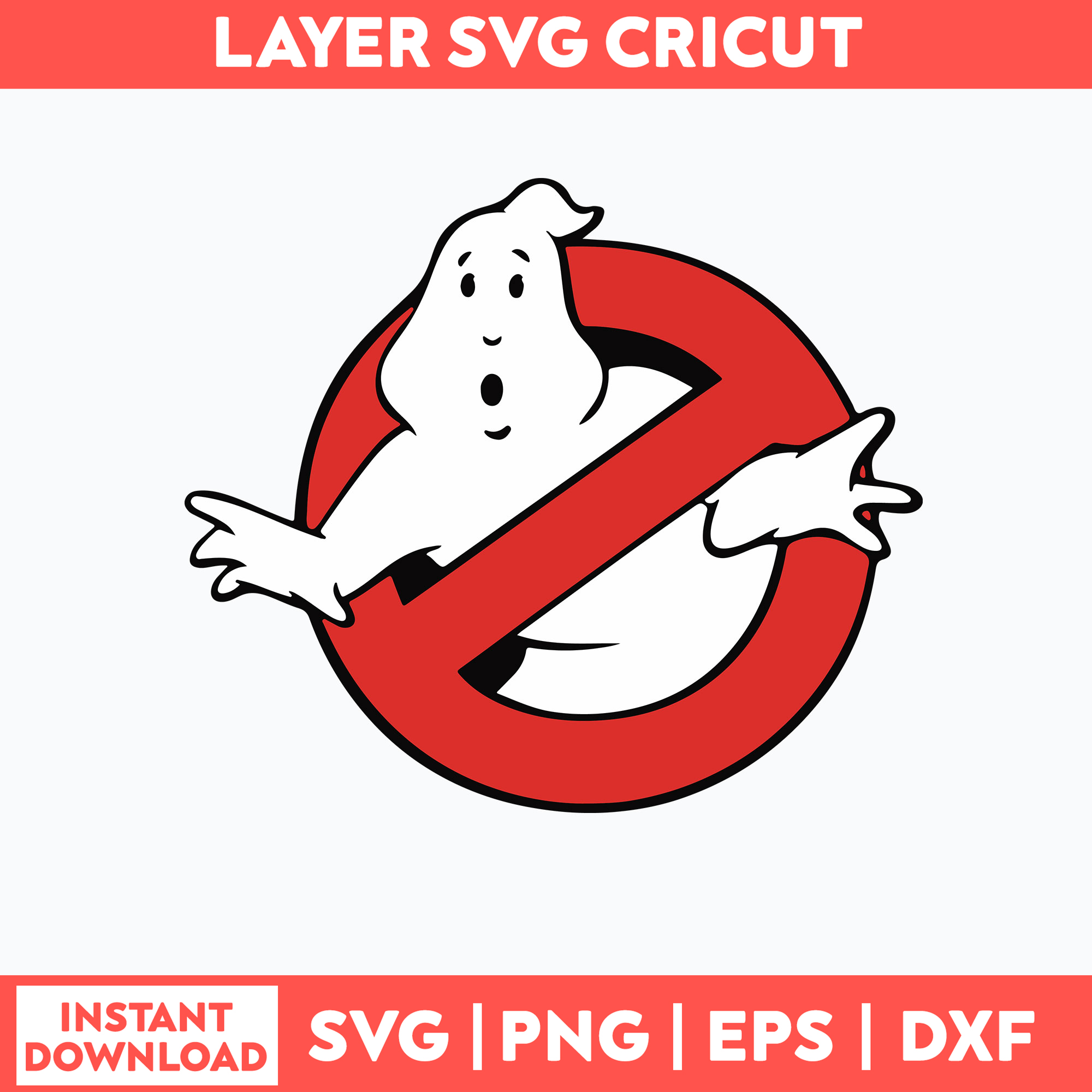 Ghostbusters Svg, Ghost Svg, Png Dxf Eps File | Inspire Uplift