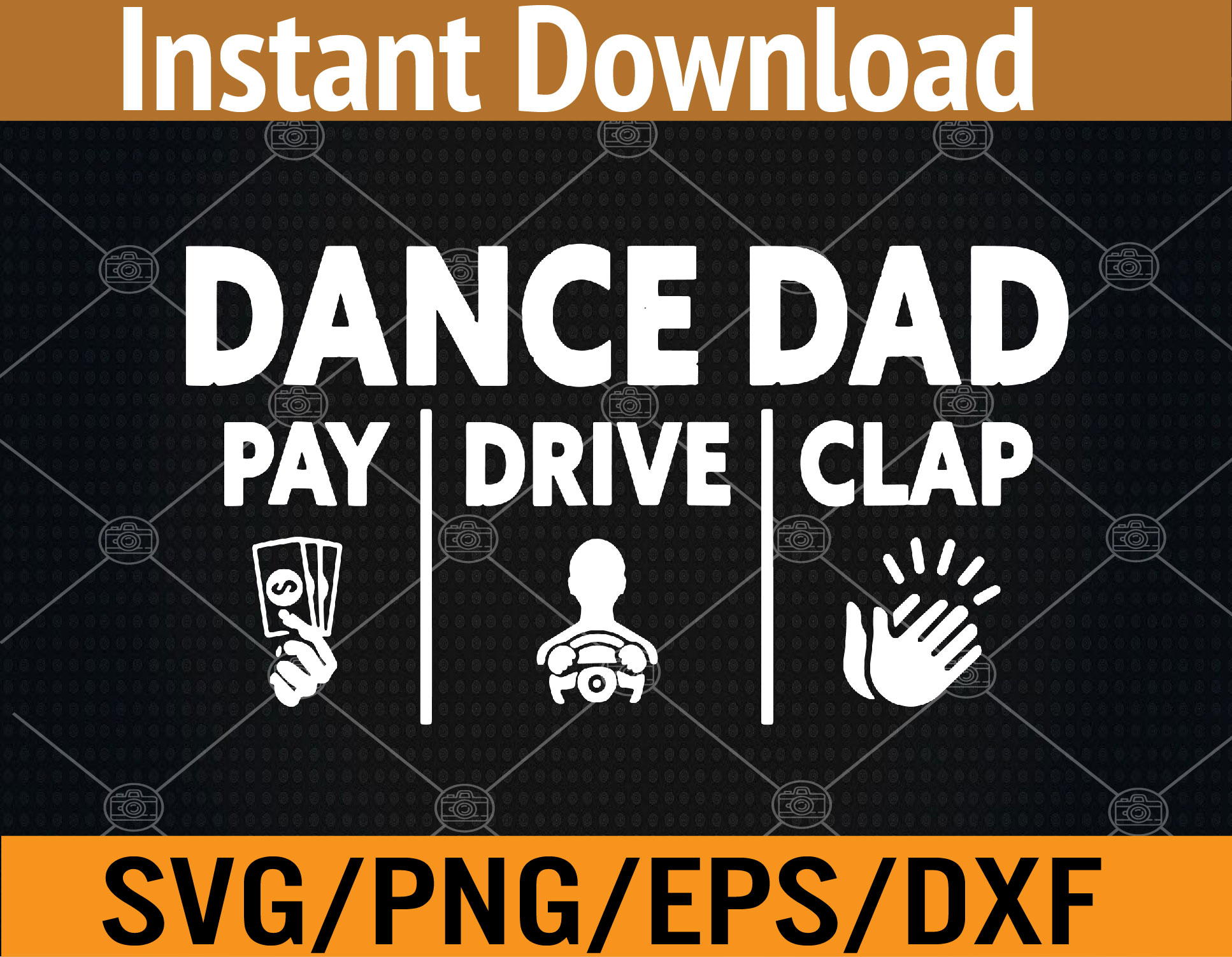 Mens Dance Dad Pay Drive Clap, Funny Dancing Daddy, Proud da | Inspire ...