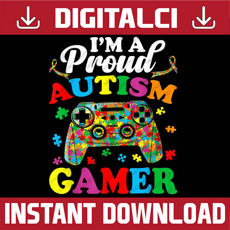 I'm A Proud Autism Gamer - Kid Boy Autistic Autism Awareness | Inspire ...