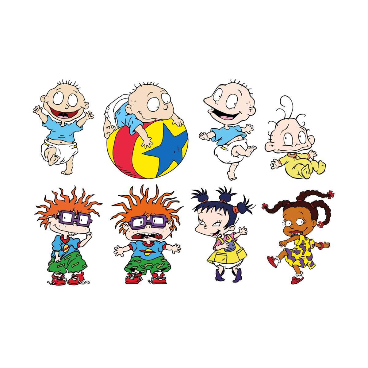 Rugrats Bundles svg,svg, Rugrats SVG,Chuckie Finster African | Inspire ...