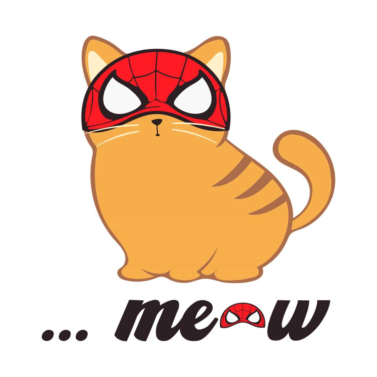 Spider Meow Svg, Trending Svg, Cat Svg, Fat Cat Svg, Spider | Inspire ...