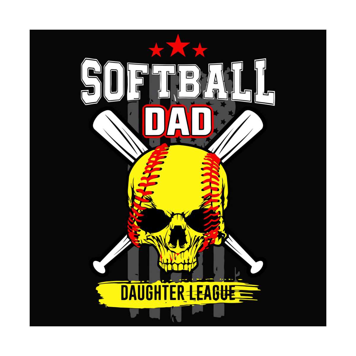 Softball Dad Daughter League Svg, Fathers Day Svg, Softball - Inspire ...